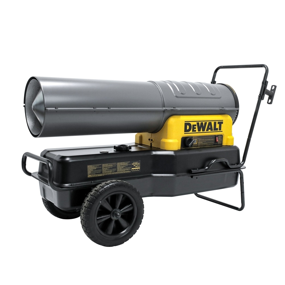 DEWALT 220000 -BTU Forced Air Kerosene Heater Multi-fuel Construction ...