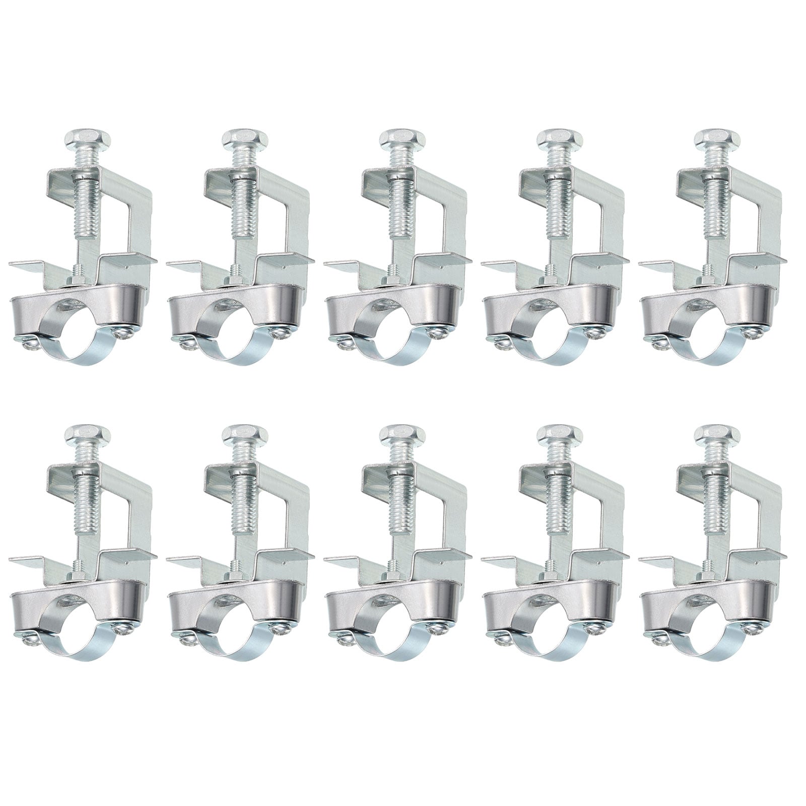 Unique Bargains 10pcs Conduit Hanger with Beam Clamp Pipe Support ...