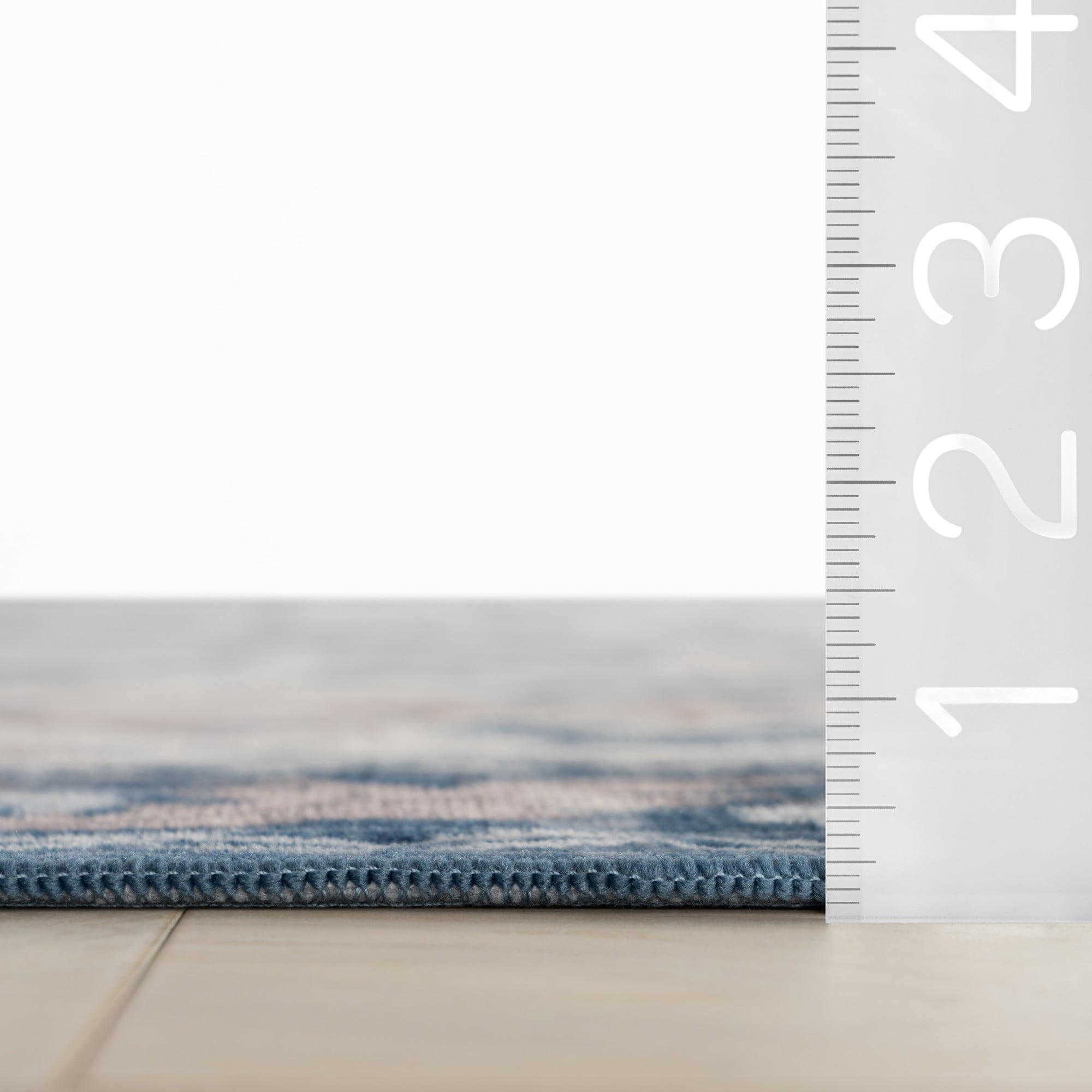 nuLOOM Audessa Floral and Paisley Washable Rug in the Rugs department ...