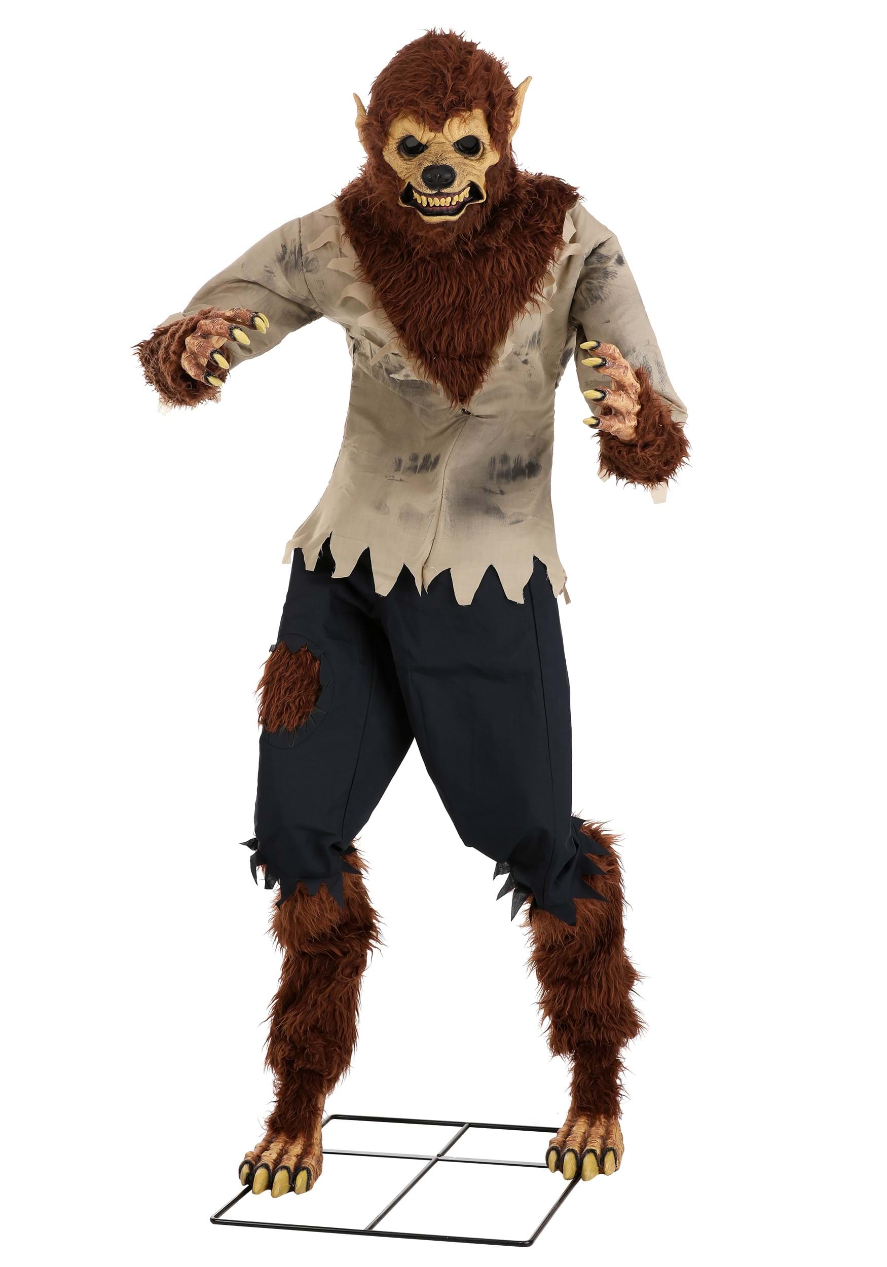 HalloweenCostumes.com FUN Costumes 6 Foot Feral Werewolf Animatronic ...