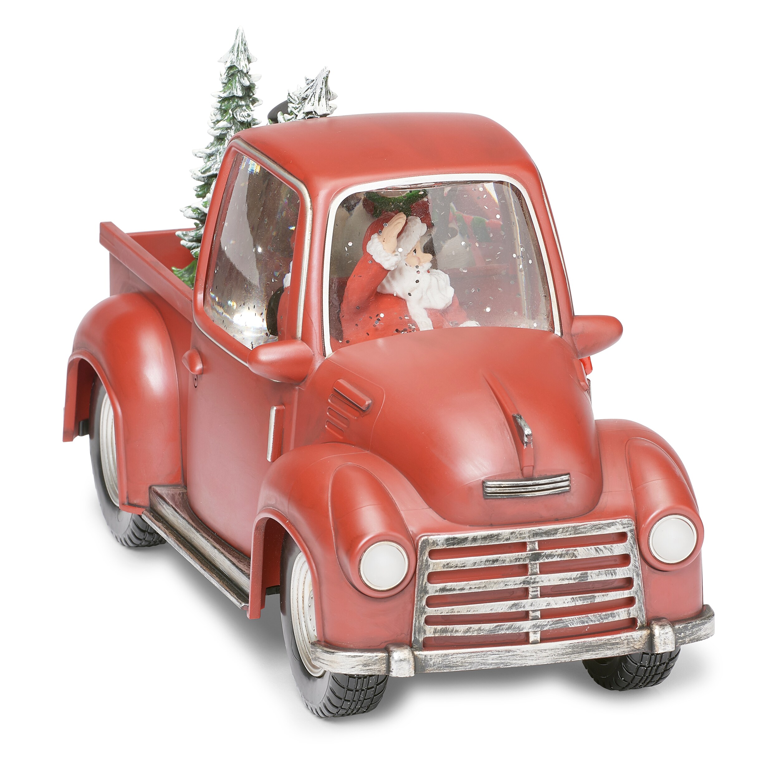 Roman 7-in Lighted Decoration Merry Christmas Battery-operated ...