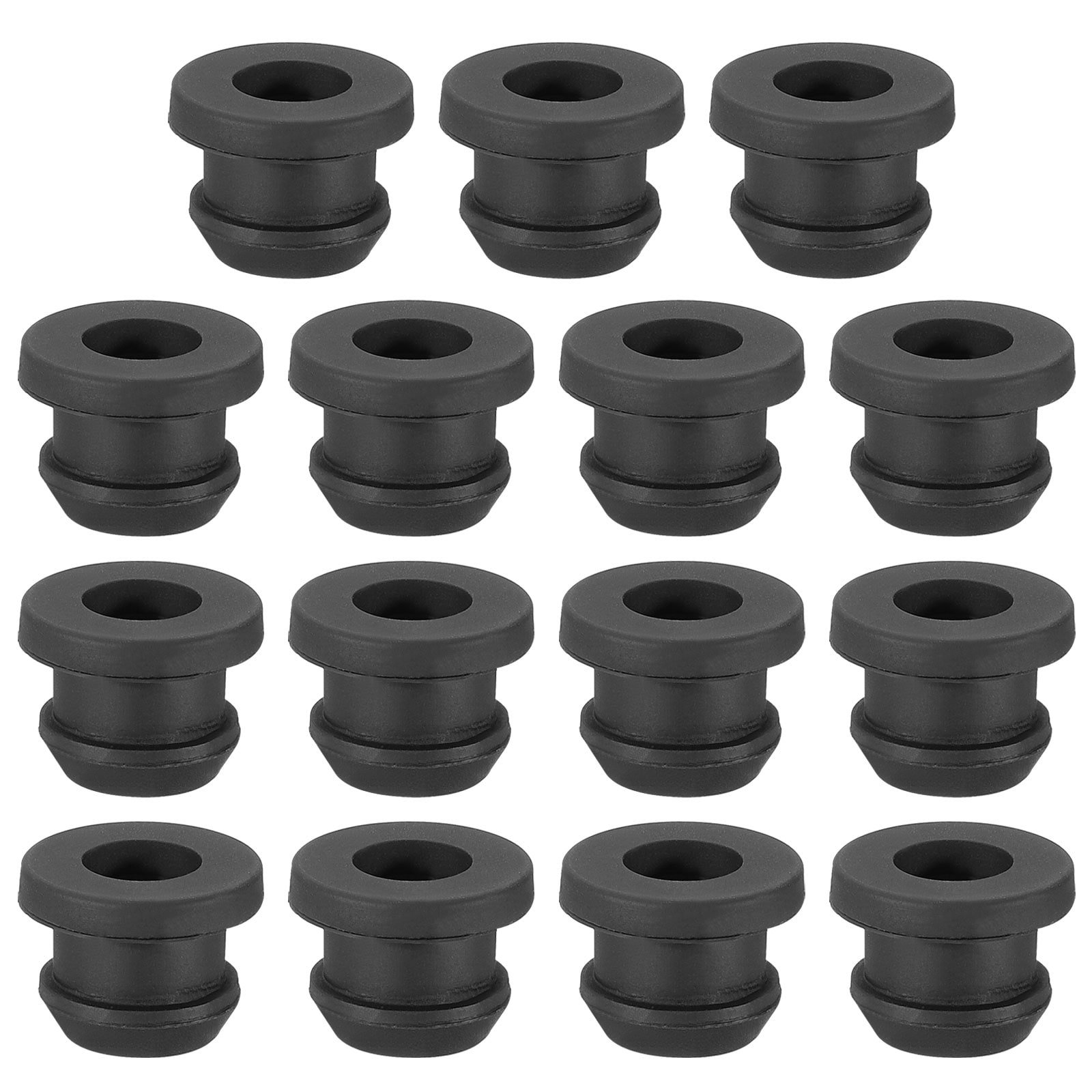 PATIKIL 8.5mm / 5/16 Inch Drill Hole 1/4 Inch ID Rubber Grommets 15pcs ...