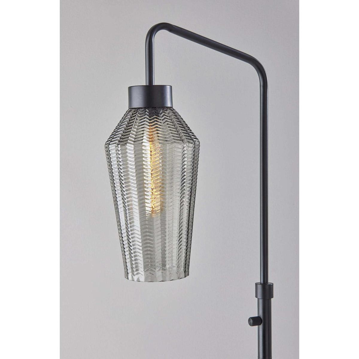 Adesso 3879-01 Belfry 62 inch 4000 watt Black Floor Lamp Portable Light ...