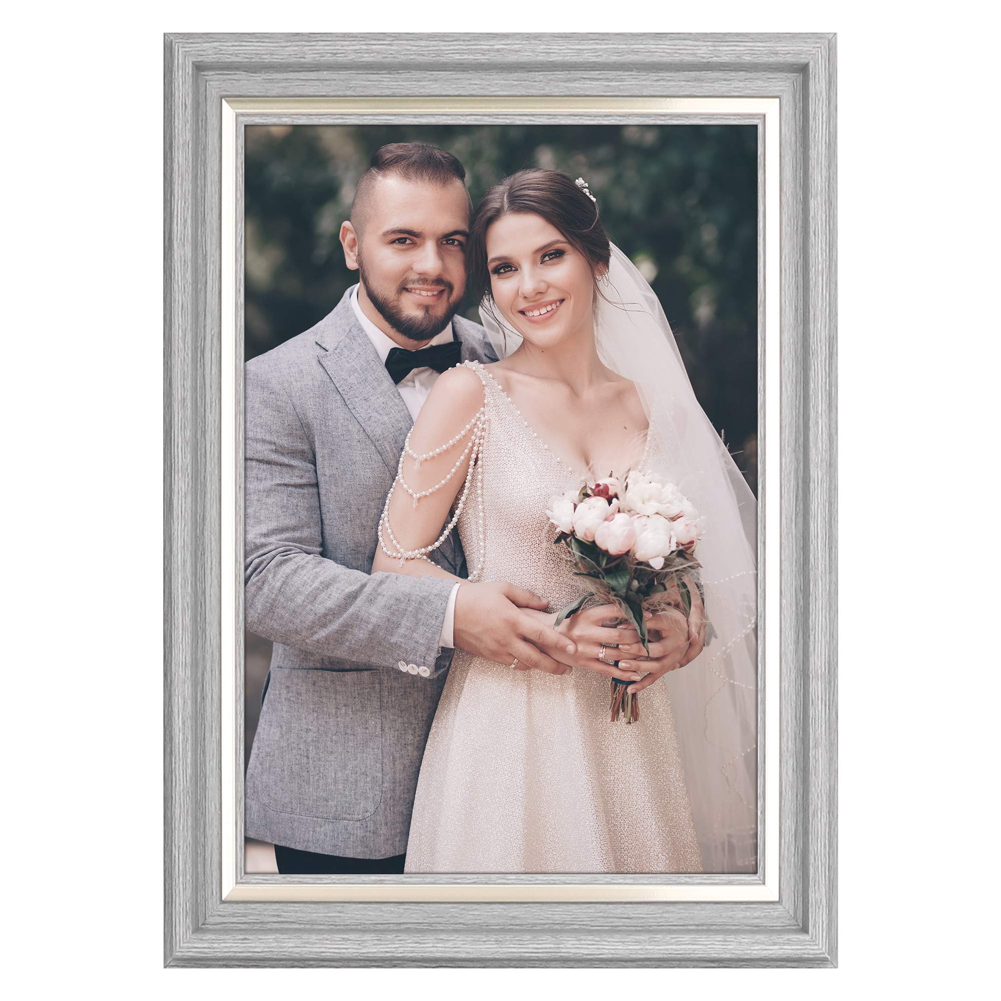 Unique Bargains Tabletop Picture Frame for Photo Modern Poster Frame ...