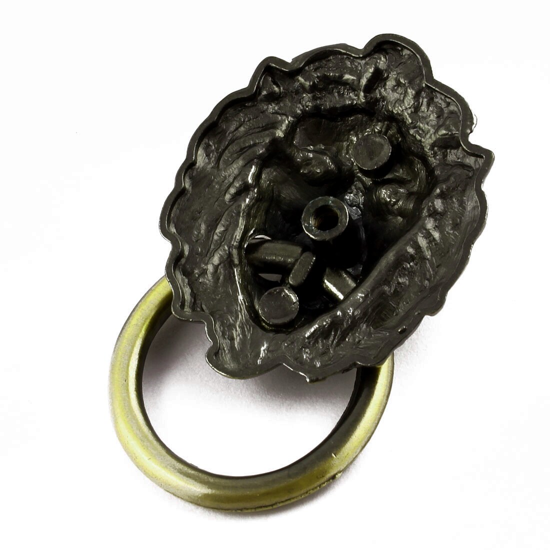 Unique Bargains Metal Home Lion Head Design Vintage Style Furniture ...