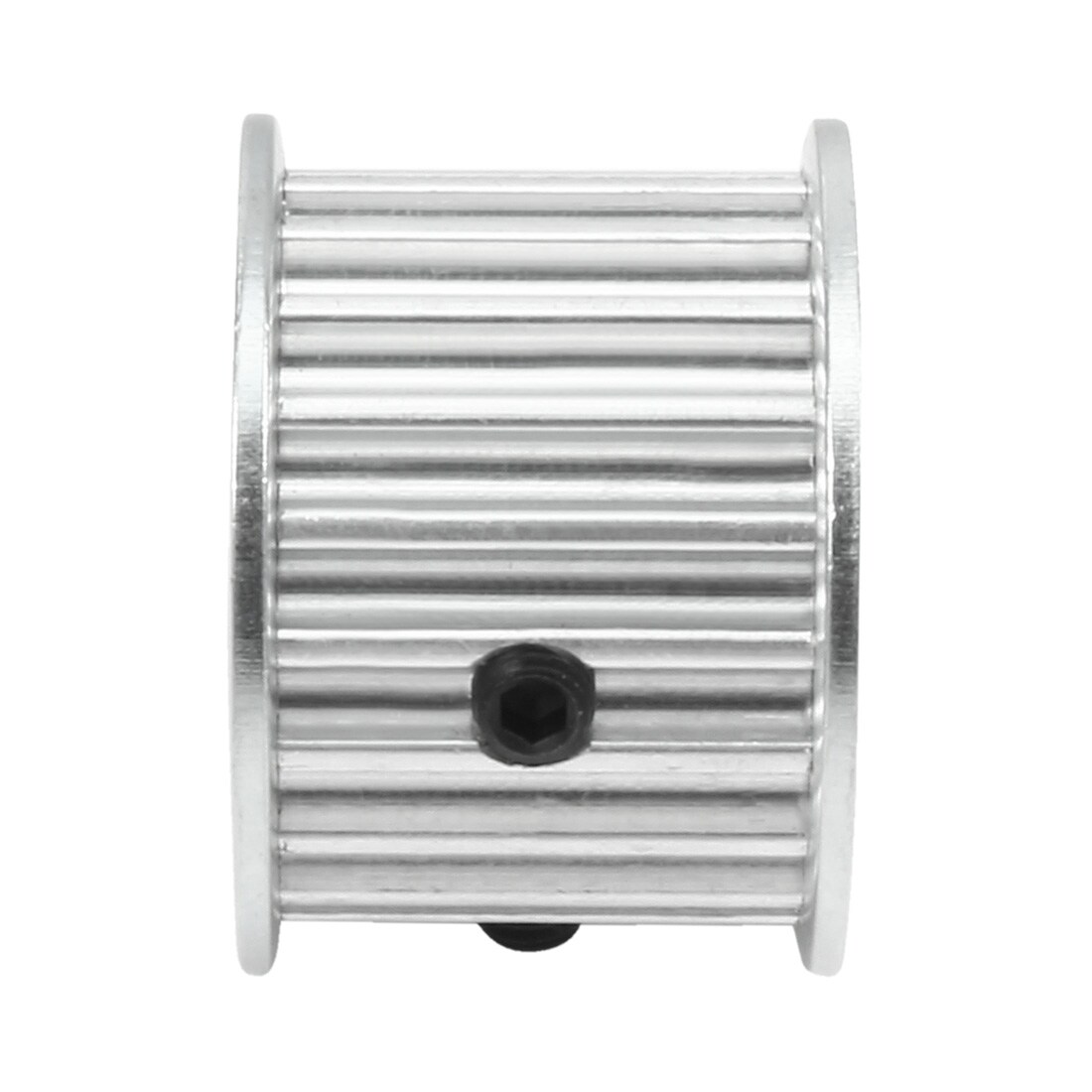 Unique Bargains Aluminum 20 Teeth 8mm Bore 5mm Pitch Timing Belt Pulley ...