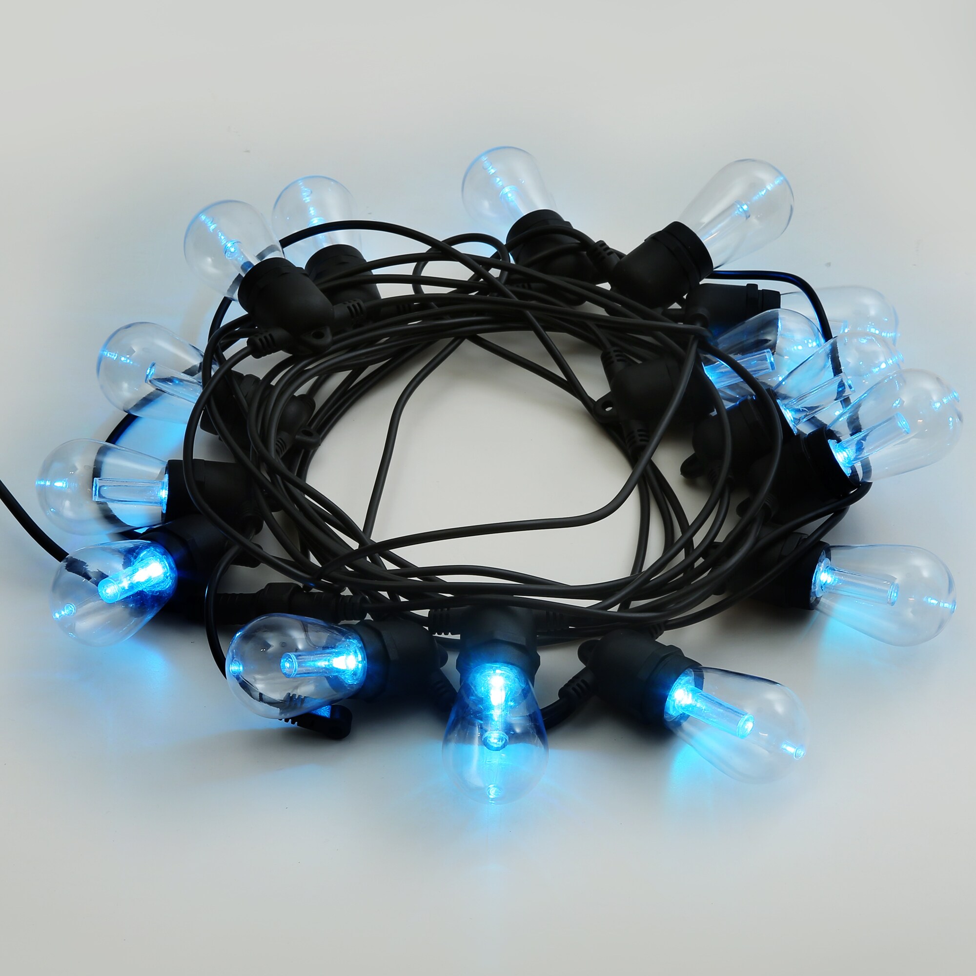 Westinghouse 36-ft Solar LED Color Change Outdoor String Light with 15 ...