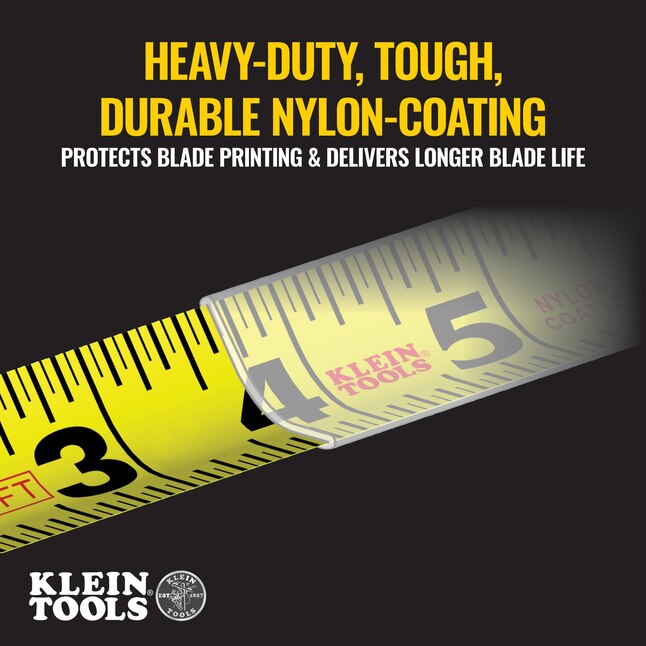 Klein Tools Single 25-ft Tape Measure 9125 at Lowes.com Klein Tools Single 25-ft Tape Measure 9125 at Lowes.com