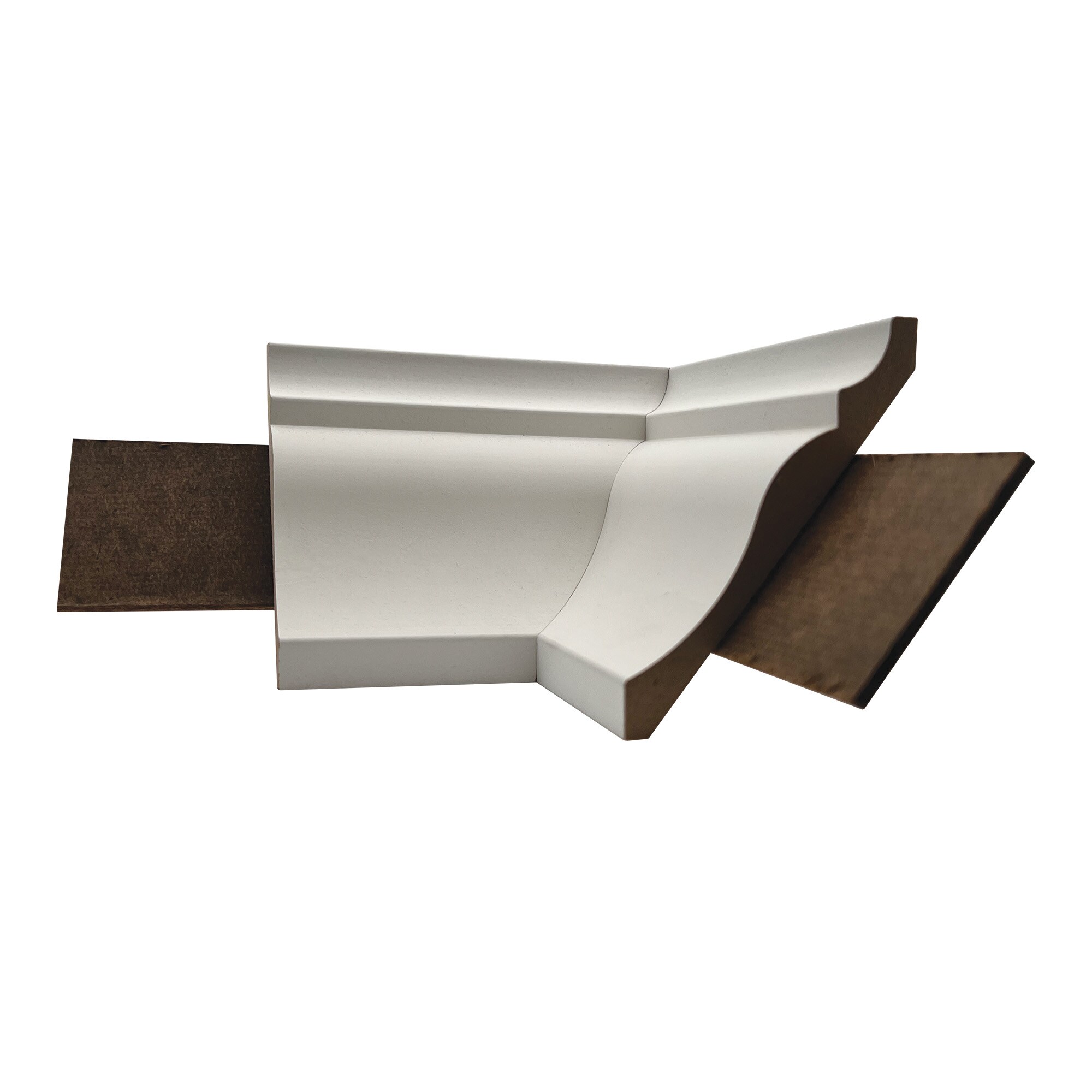3-1/2-in x 1/2-in Interior White MDF Colonial Inside Corner Crown ...