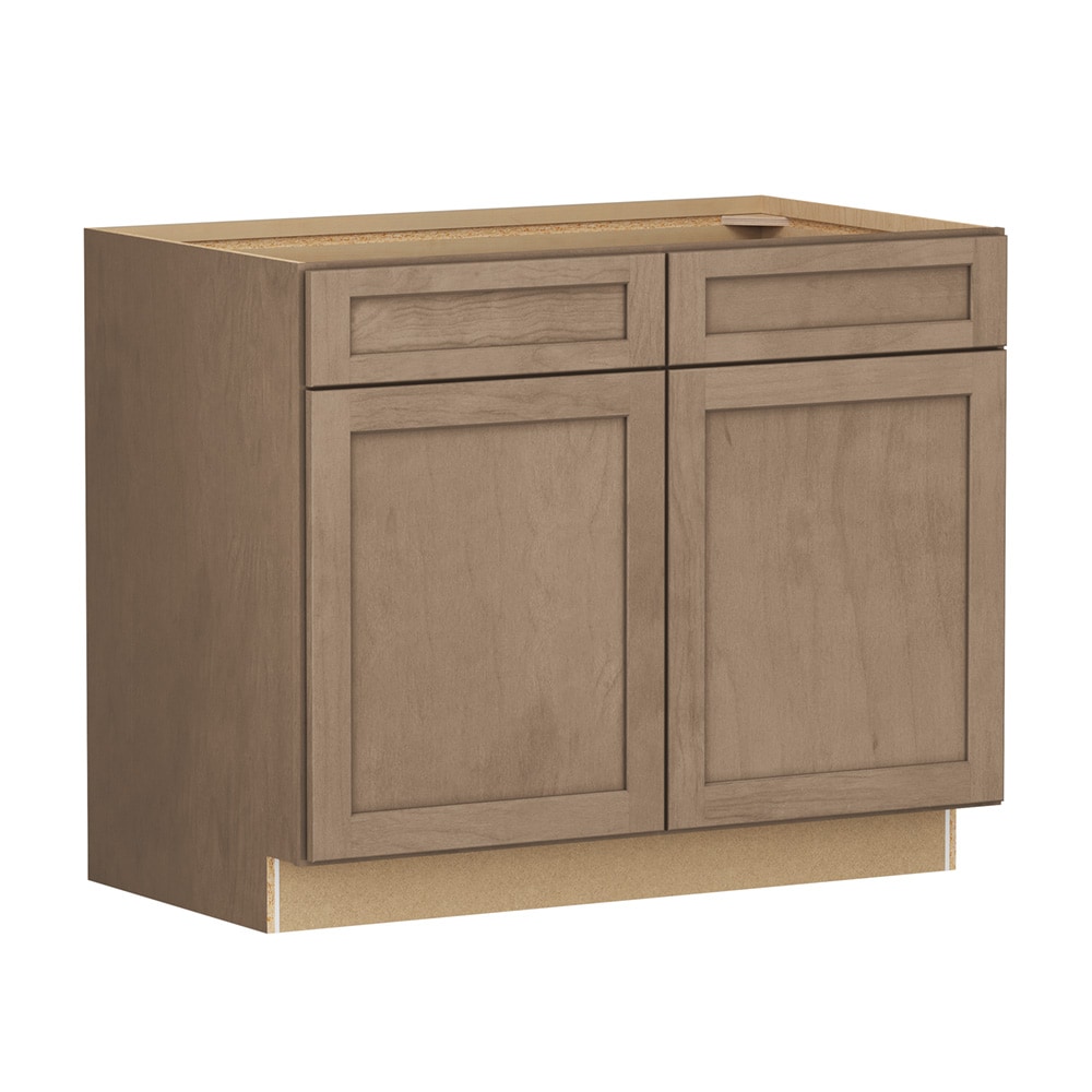 Shenandoah Breckenridge FOL 48-in W x 34.5-in H x 24-in D Almond ...