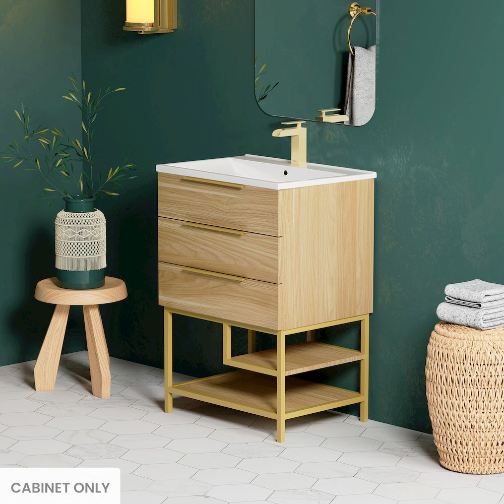 Swiss Madison Carre 24 Bathroom Vanity Cabinet Only in the Bathroom ...