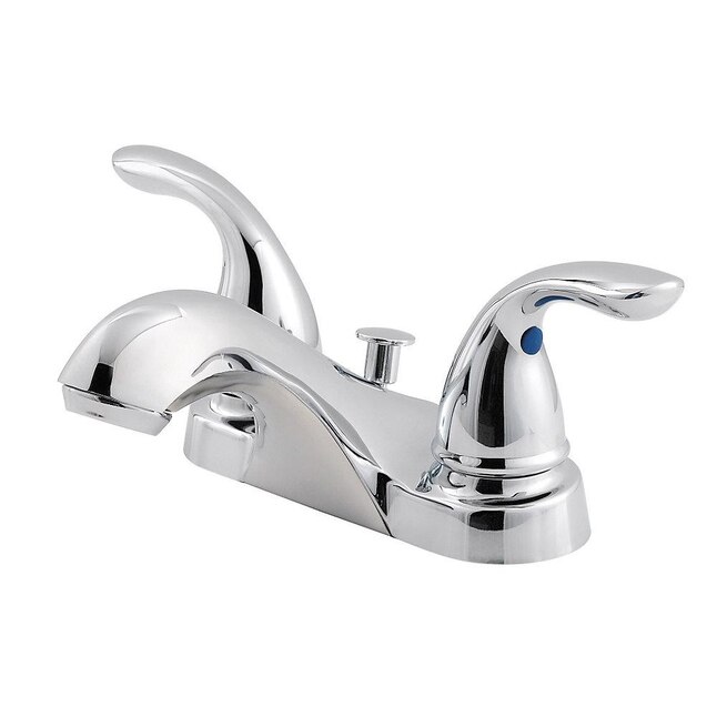 Pfister Pfirst Polished Chrome 4 In Centerset 2 Handle Watersense