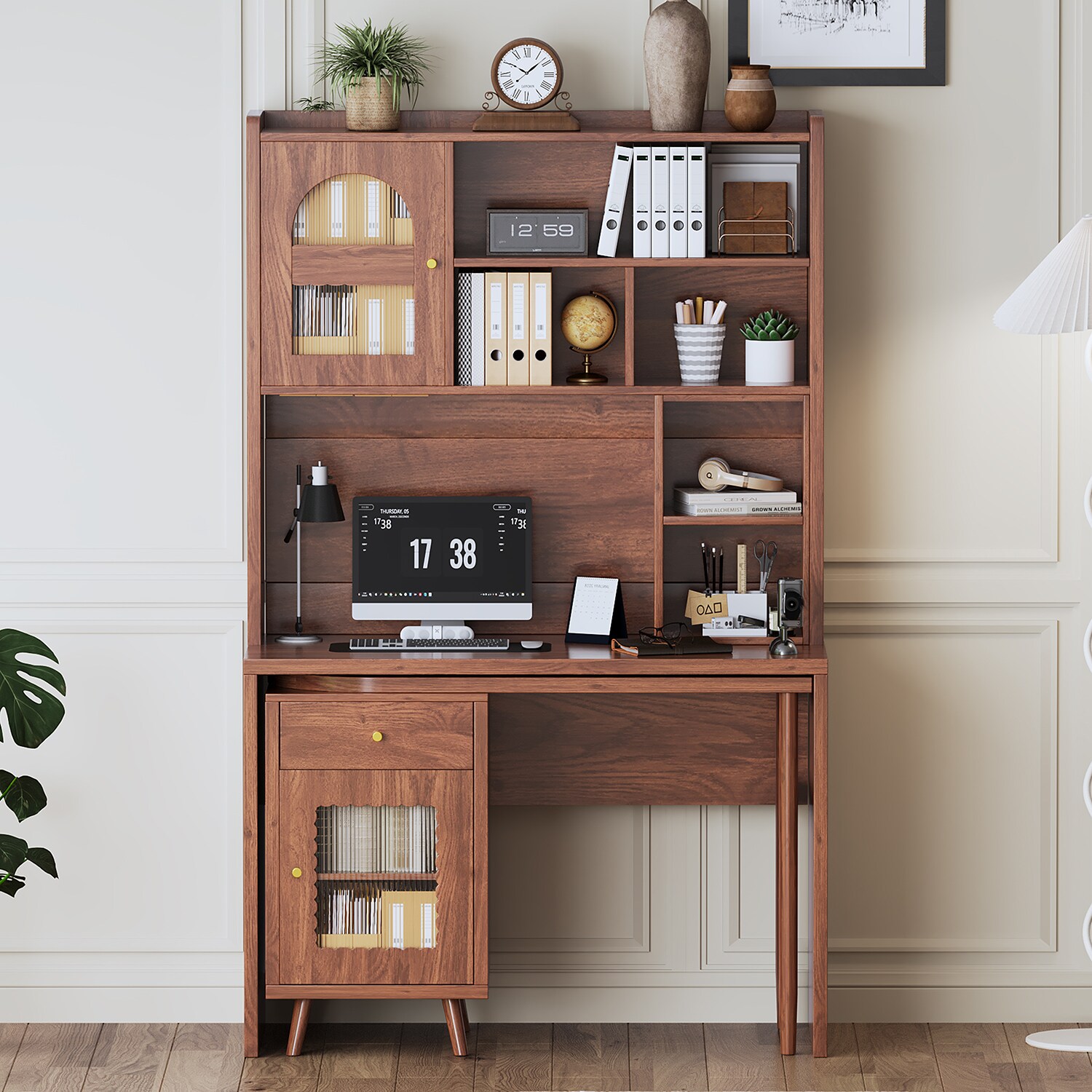 GZMR Black Twin Over Full Bunk Bed GZ-C773243 at Lowes.com