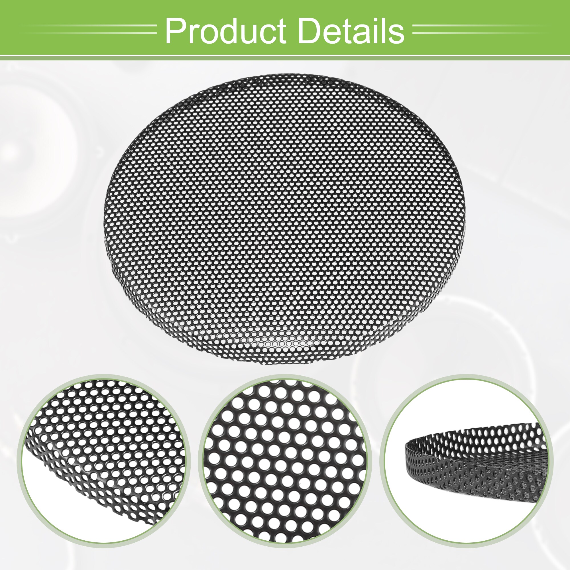 Unique Bargains Universal 4.5 Inch Speaker Grills Mesh for Audio ...