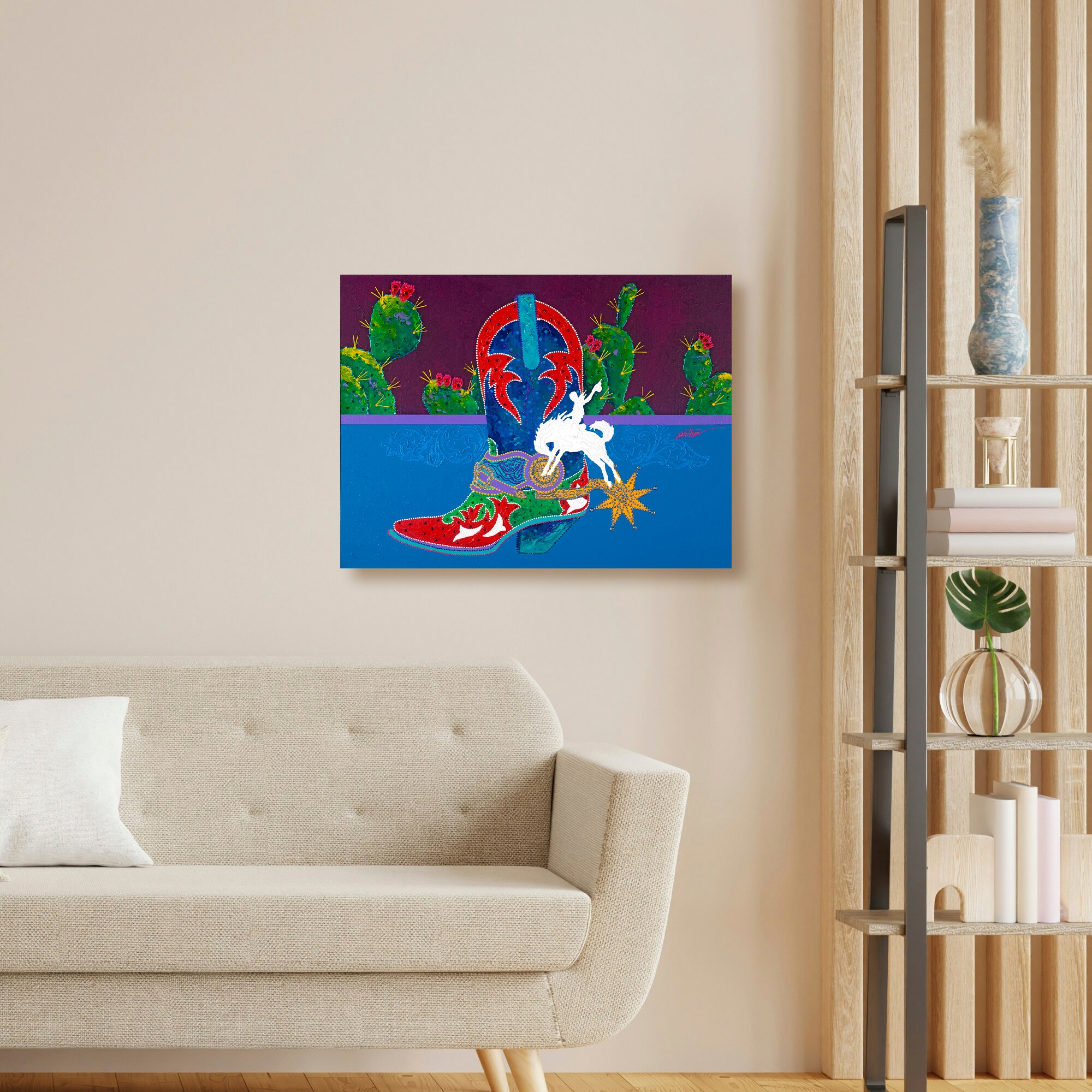 Somerset House Yippee Yi Yo Fine Art Giclee Print On Gallery Wrap ...