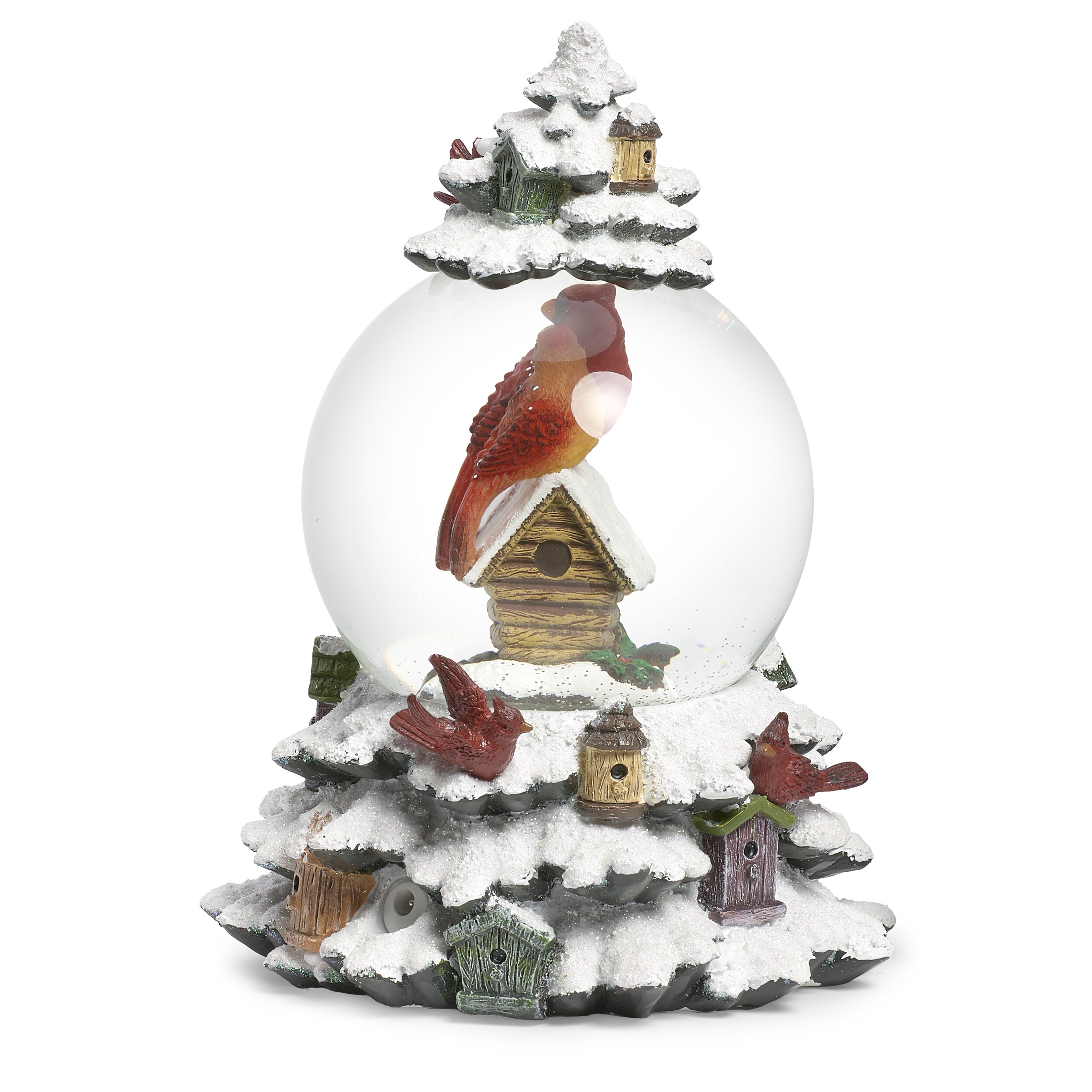 Roman 9-in Lighted Decoration Merry Christmas Battery-operated ...