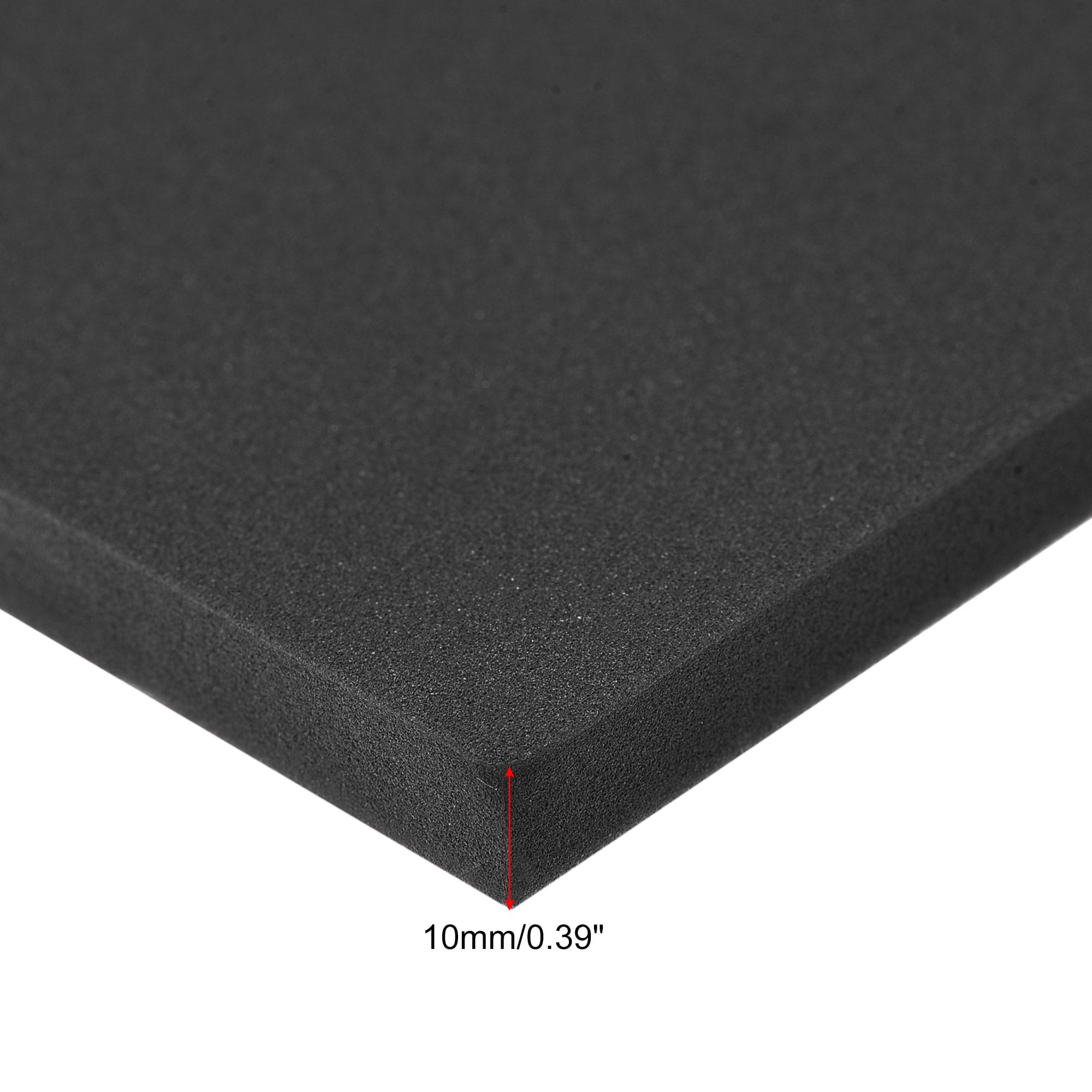 Unique Bargains Black EVA Foam Sheets 10 x 10 Inch 10mm Thickness for ...