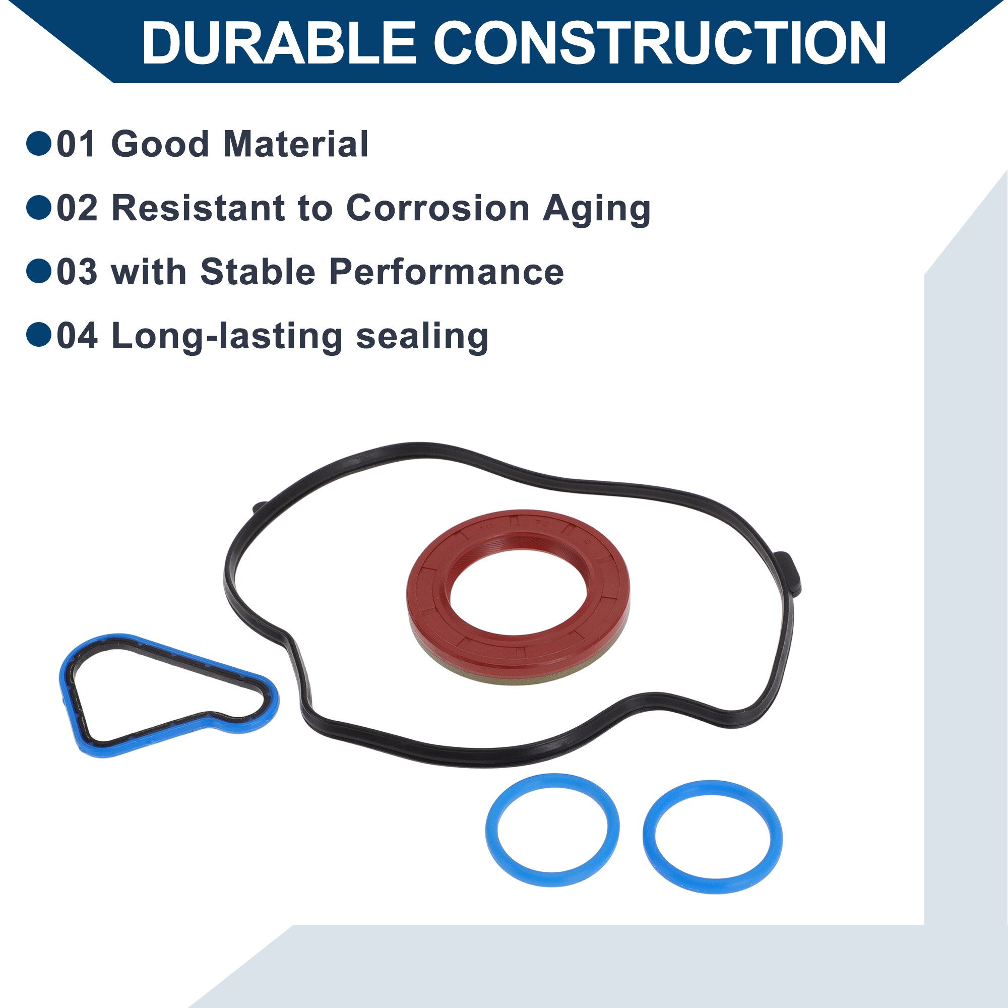 Unique Bargains No.53021313AA Engine Timing Cover Gasket Set TCS46022 ...