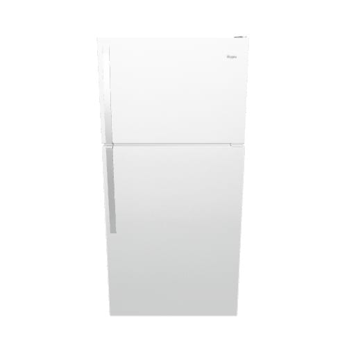 Whirlpool 18.2-cu ft Top-Freezer Refrigerator (Stainless Steel ...