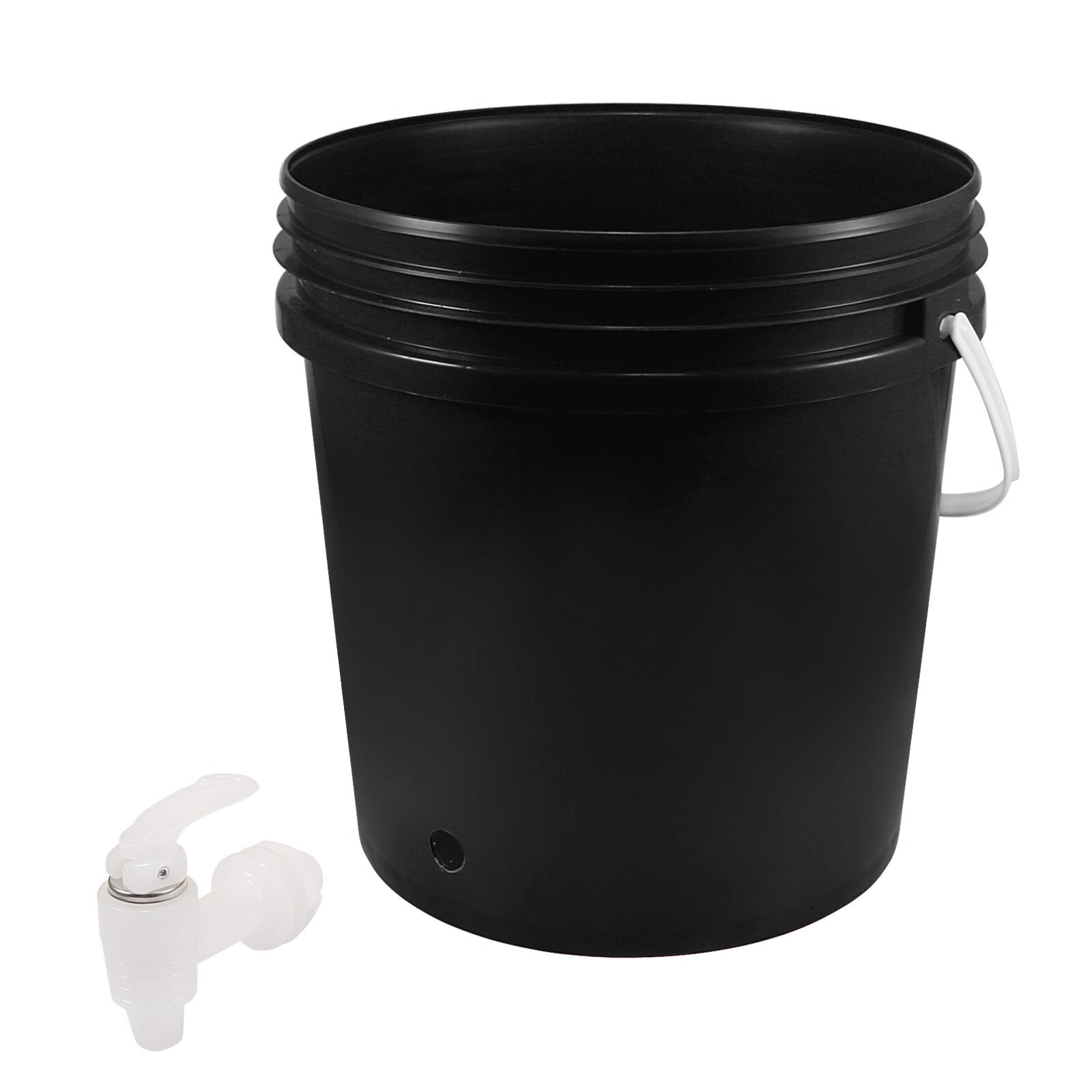 Unique Bargains Plastic Paint Pail Multipurpose Container 2.64Gallon ...