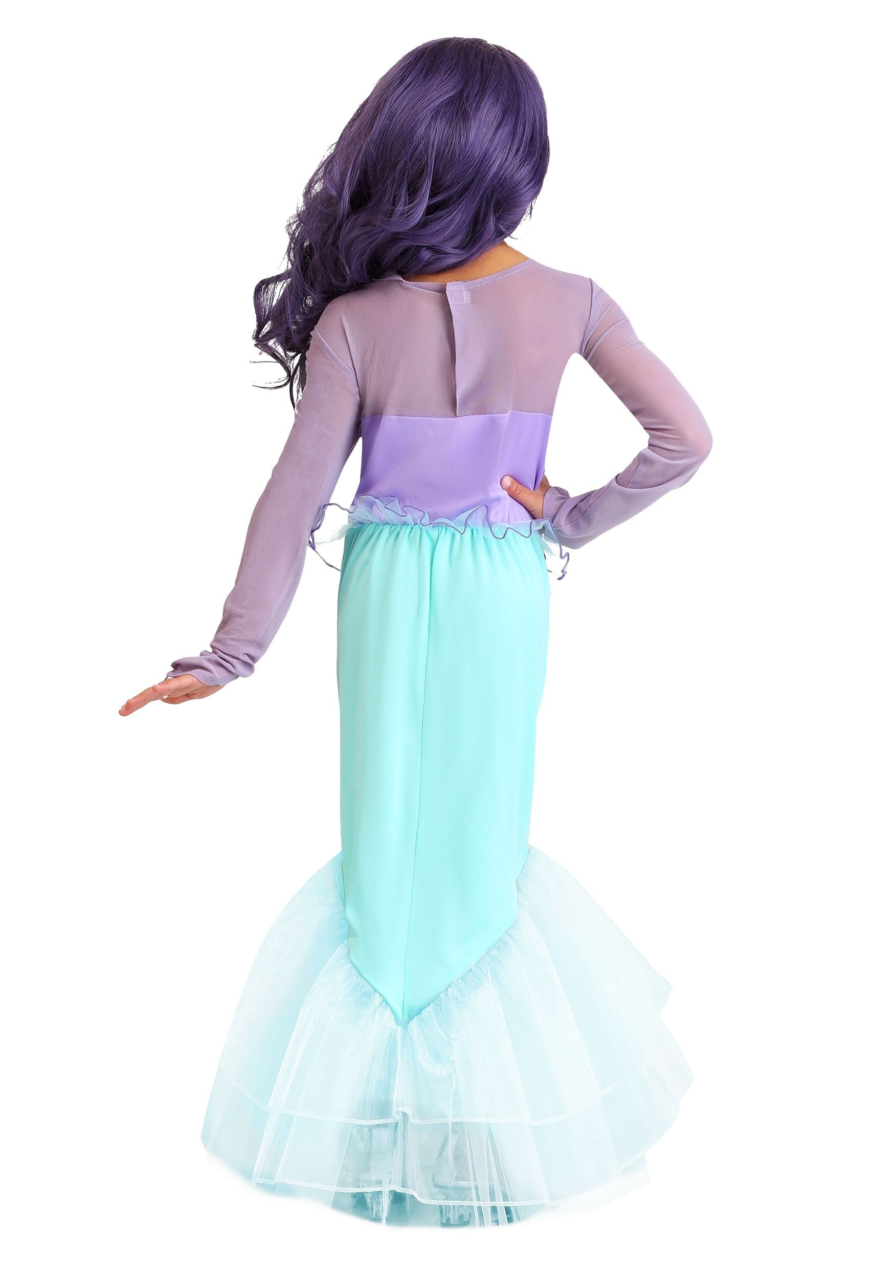 HalloweenCostumes.com FUN Costumes Kids Pretty Purple Mermaid Costume ...