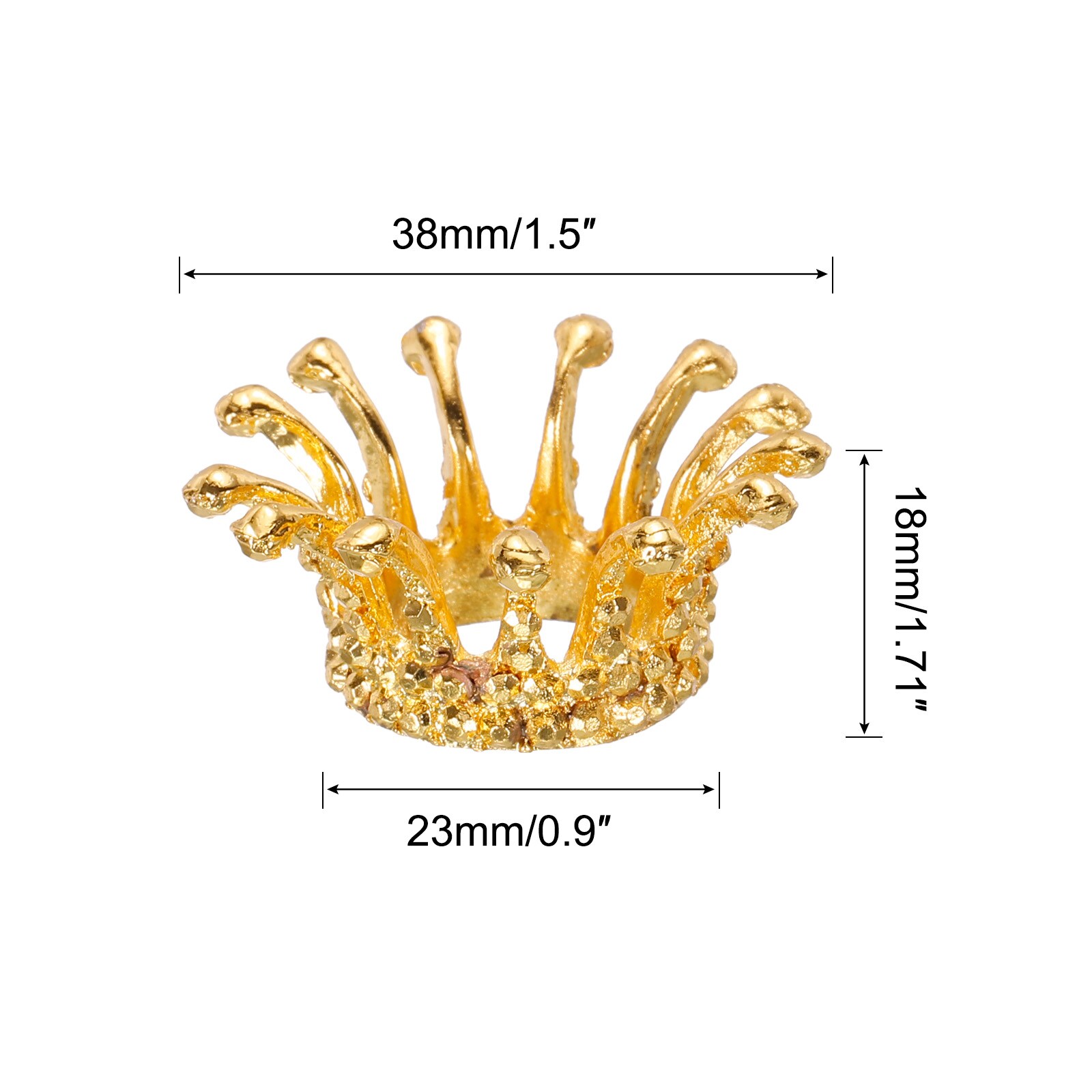 Unique Bargains Crystal Ball Display Holder Crown Shaped Egg Stand ...