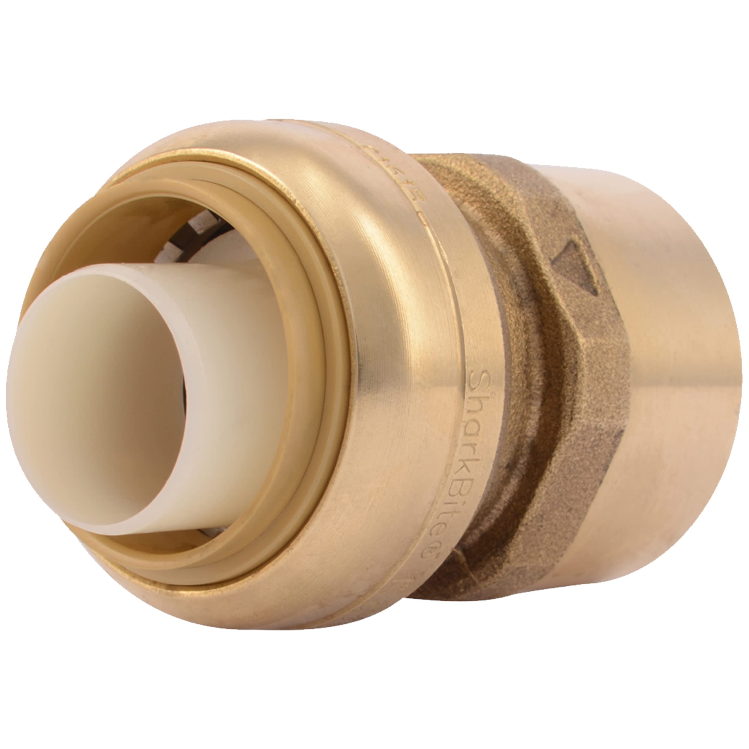 SharkBite 1 in PushtoConnect Brass Female Adapter (1 x 1 FNPT) U094LFA ...
