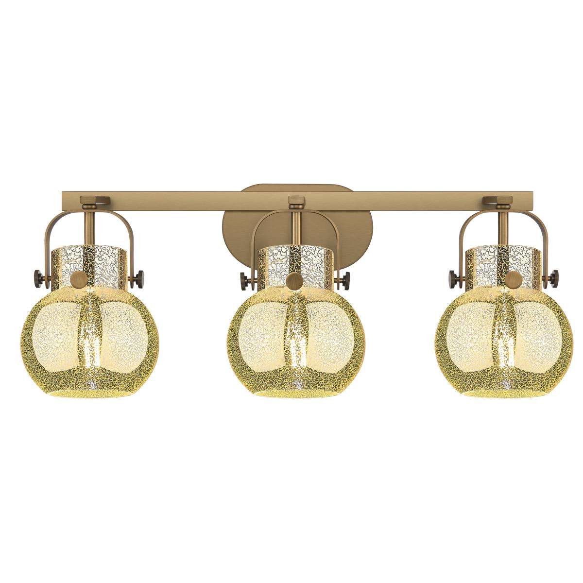 Innovations Lighting 423-3W-BB-G410-6ME Pilaster II Sphere Bathroom ...
