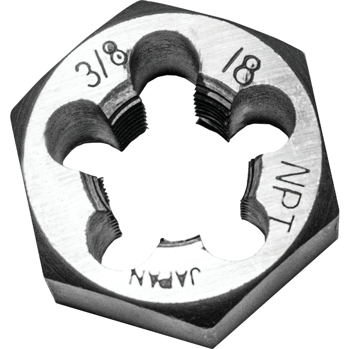 Century Drill & Tool Century Drill Tool 98303 3/8-18 NPT Hex Die ...