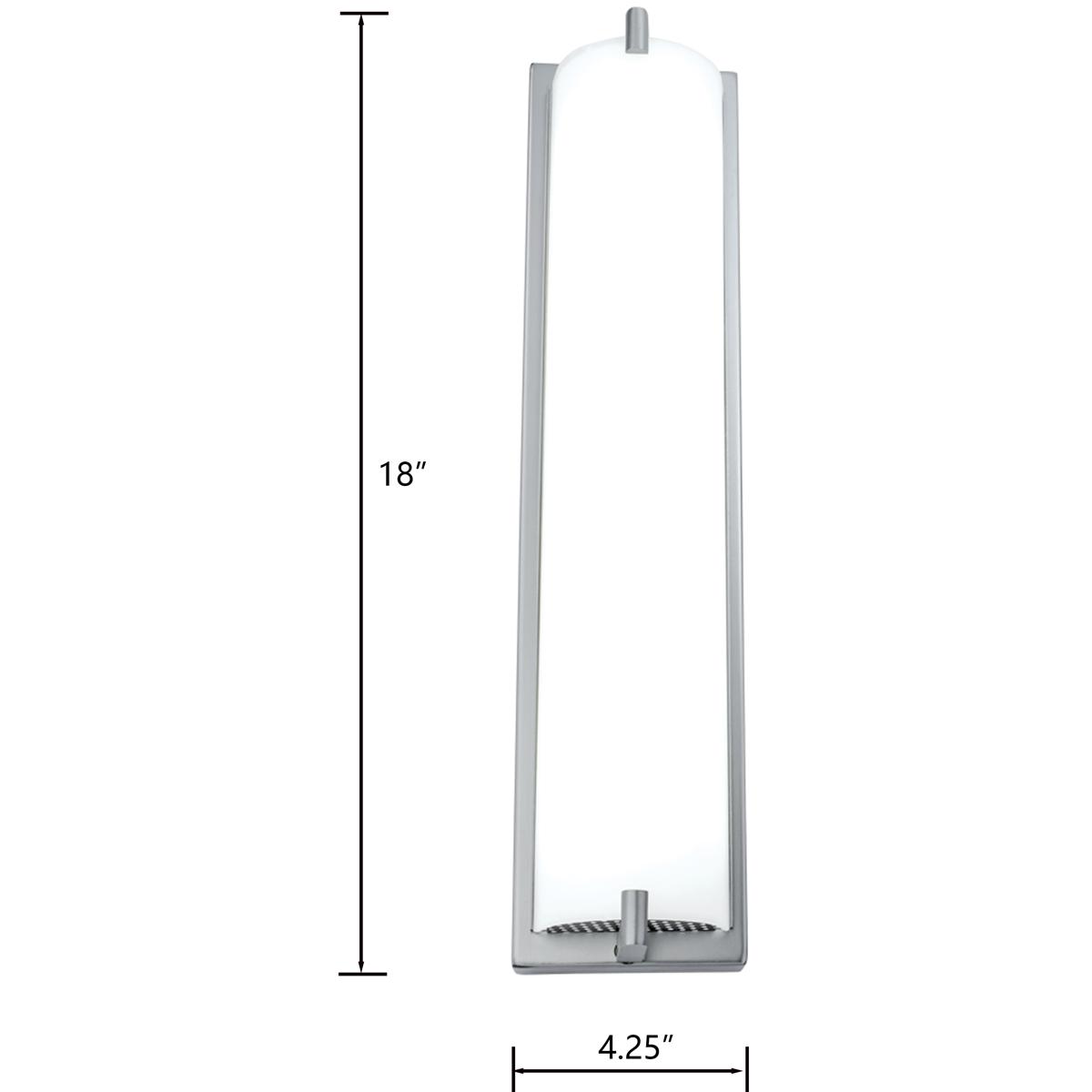 Atlas Lighting and Home WL11015-NK Alto Sconce Wall Light in Brushed ...