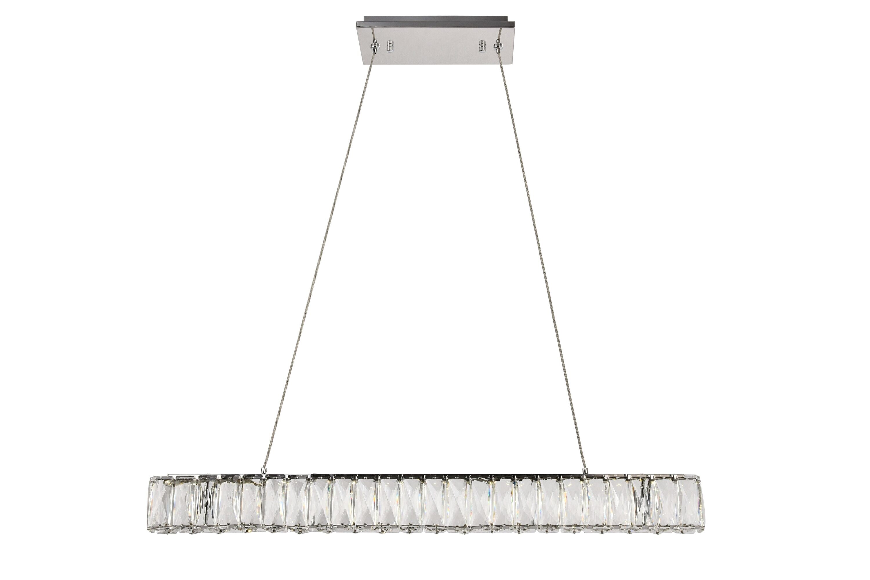 Elegant Decor Home Furnishing 1 -Light Chrome Modern/contemporary ...