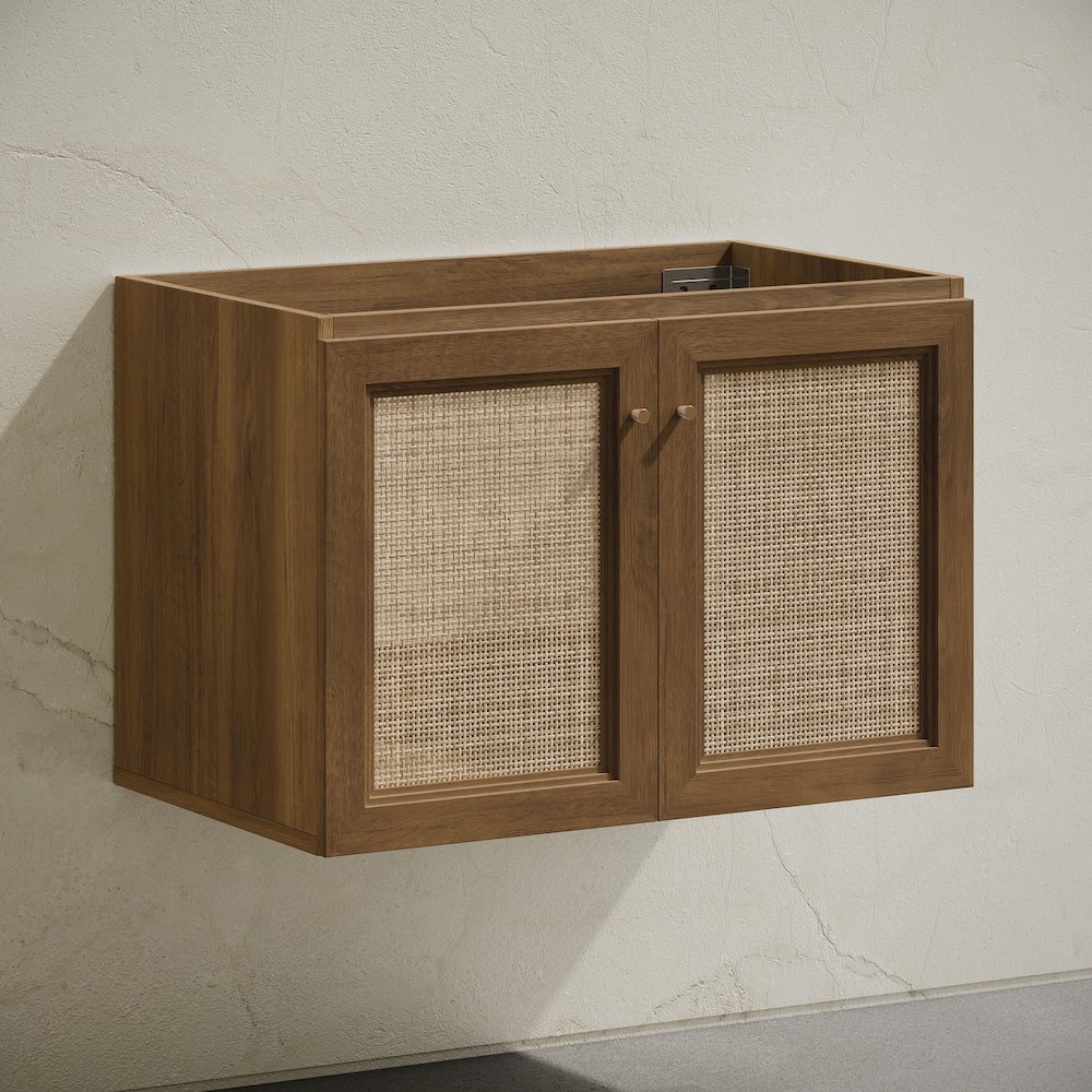 Swiss Madison Classe 30 WallMounted Bathroom Vanity in Brown Oak ...