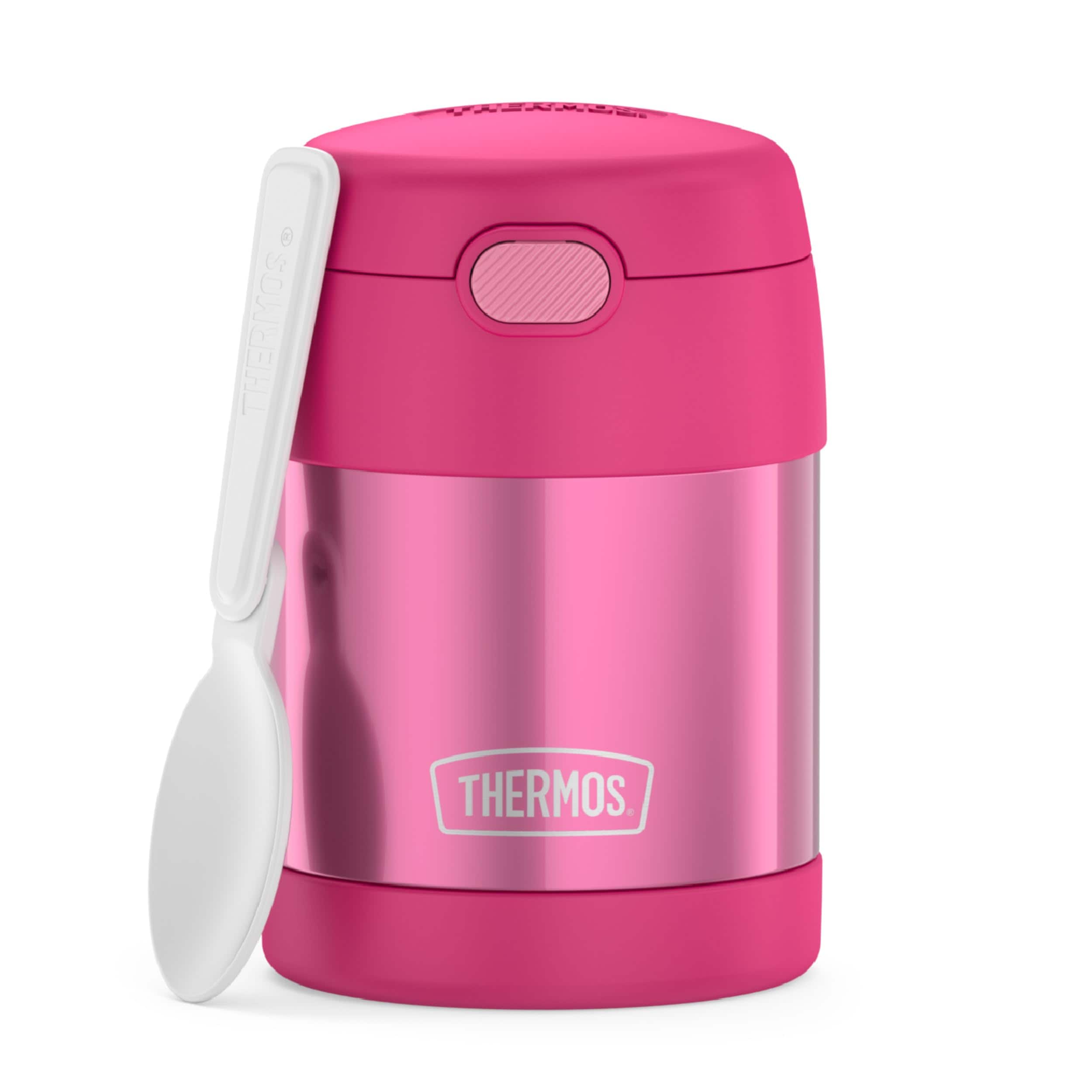 Thermos FUNTAINER Insulated Food Jar 10 Ounce Kid Friendly Food Jar ...
