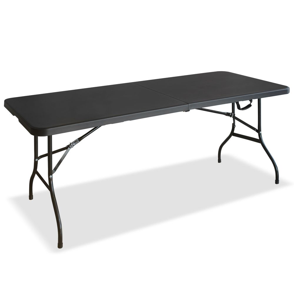 Blisstyle 6Ft Black Multi-Functional Outdoor Folding Leisure Picnic ...