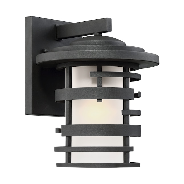 SATCO NUVO Nuvo 1 -Light 11.38-in H Black Hardwired Outdoor Wall Light ... SATCO NUVO Nuvo 1 -Light 11.38-in H Black Hardwired Outdoor Wall Light ...