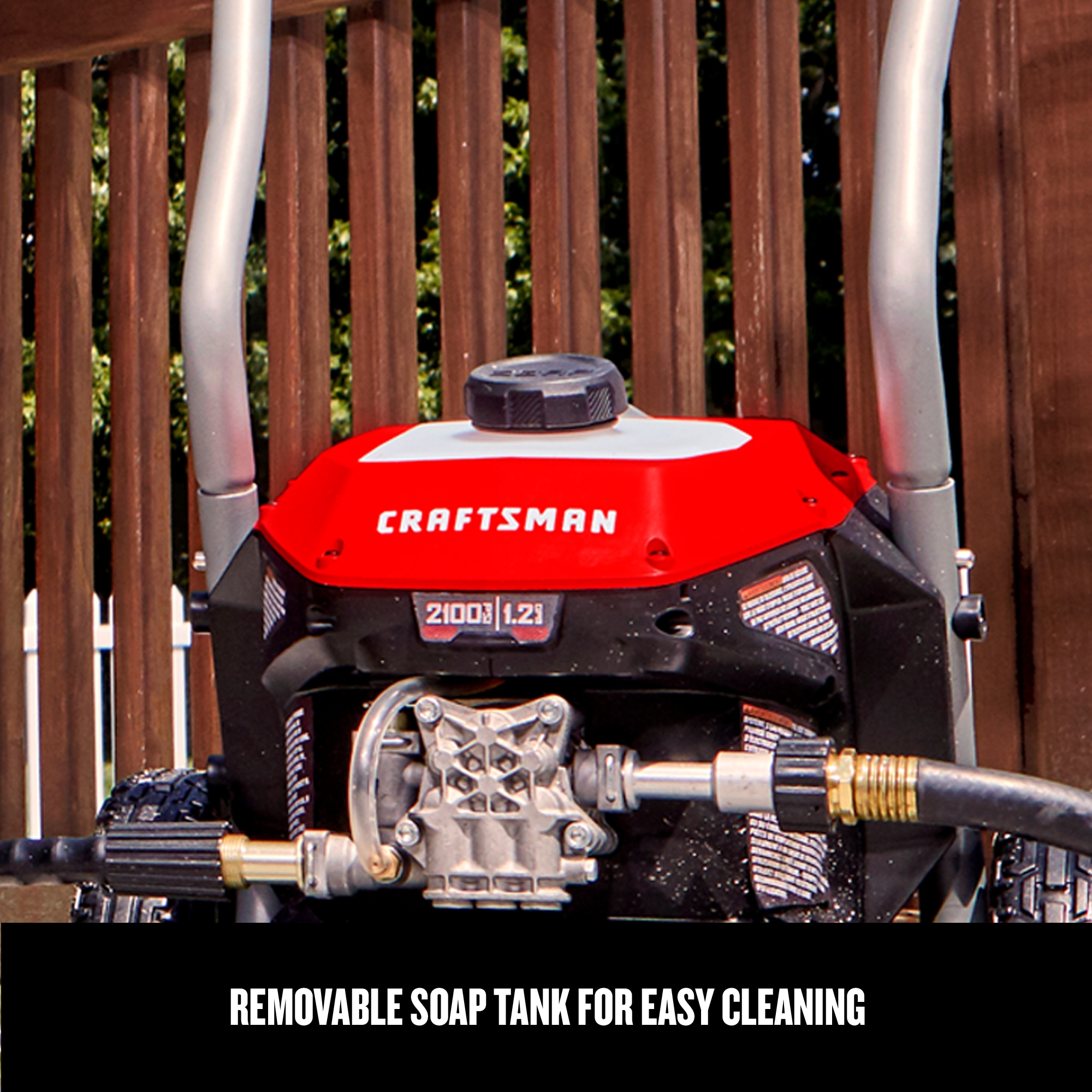 CRAFTSMAN 2100 PSI 1.2 GPM Cold Water Pressure Washer with 4 Spray Tips in the Pressure Washers department at Lowes