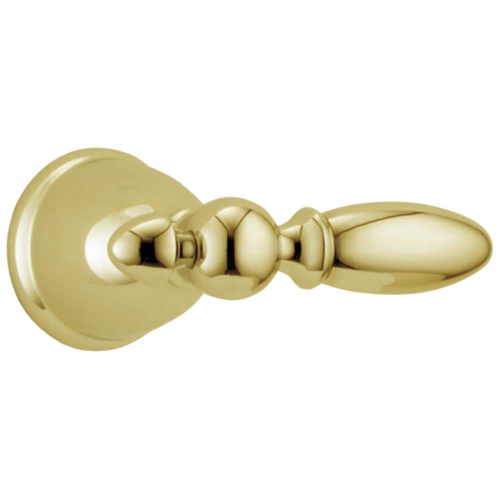 Delta Polished Brass 1 Handle Lever Shower Faucet Handle In The Shower