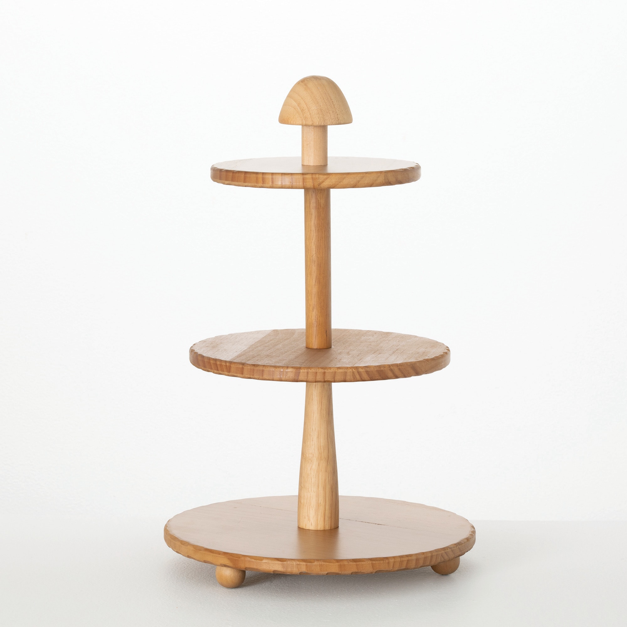 Sullivans Brown Wood Modern Decorative tray in the Decorative ...