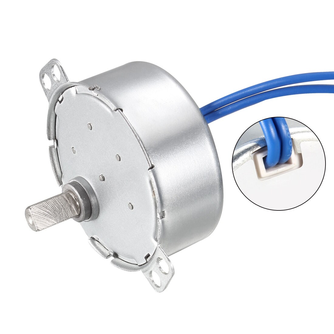 Unique Bargains Metal Gear Synchronous Synchron Motor AC 100-127V 2-2 ...