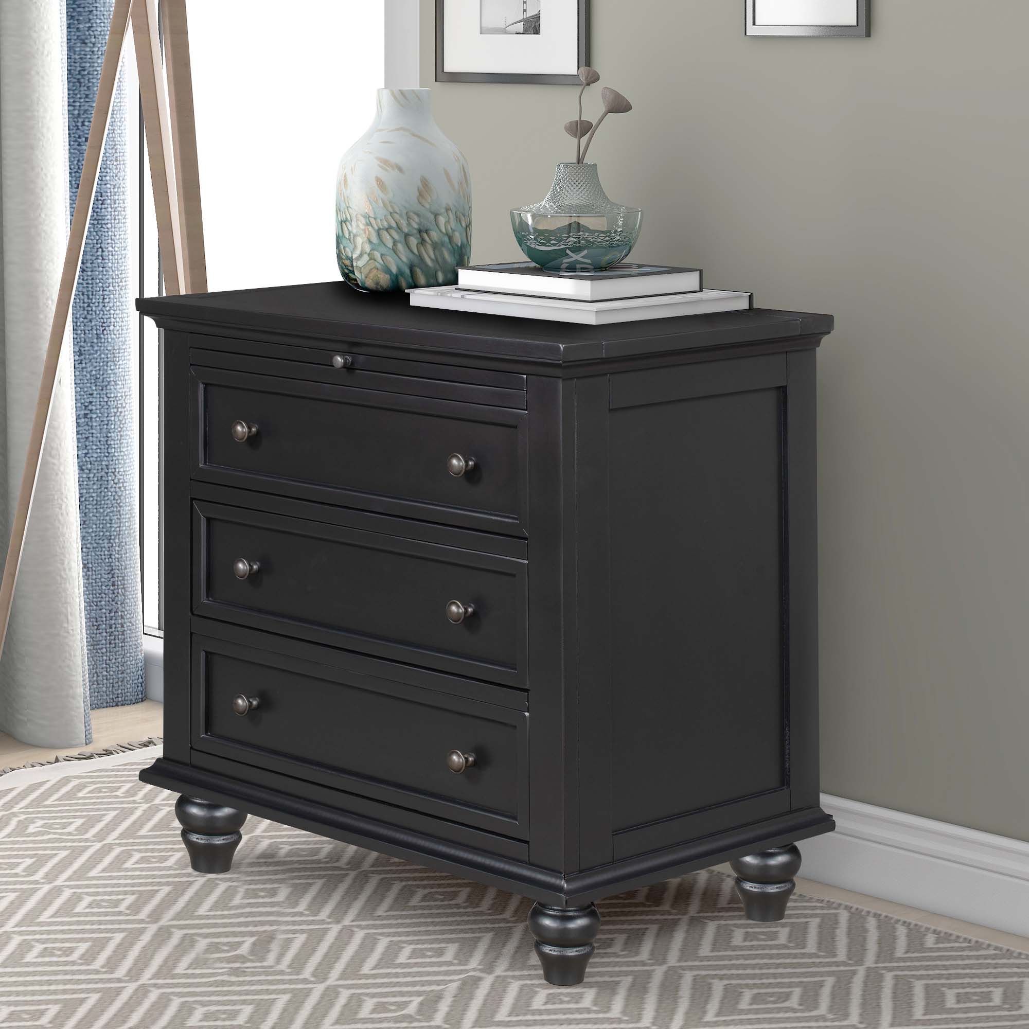 Clihome 28-in W Black Accent Cabinet in the Accent Cabinets department ...