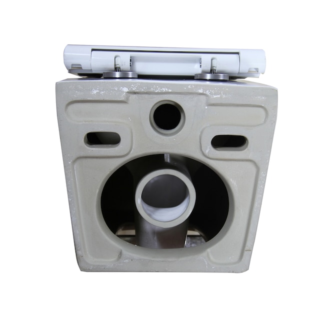 Eviva Eviva Hurricane Elongated Cotton White High Efficiency Toilet ... Eviva Eviva Hurricane Elongated Cotton White High Efficiency Toilet ...