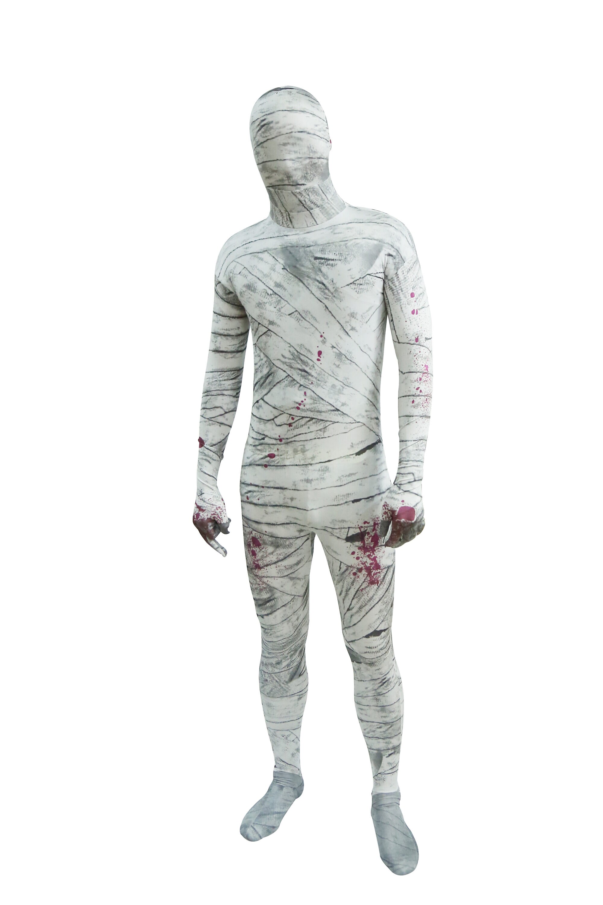 Trademark Innovations M/L Polyester Mummy Unisex Adult's Halloween ...