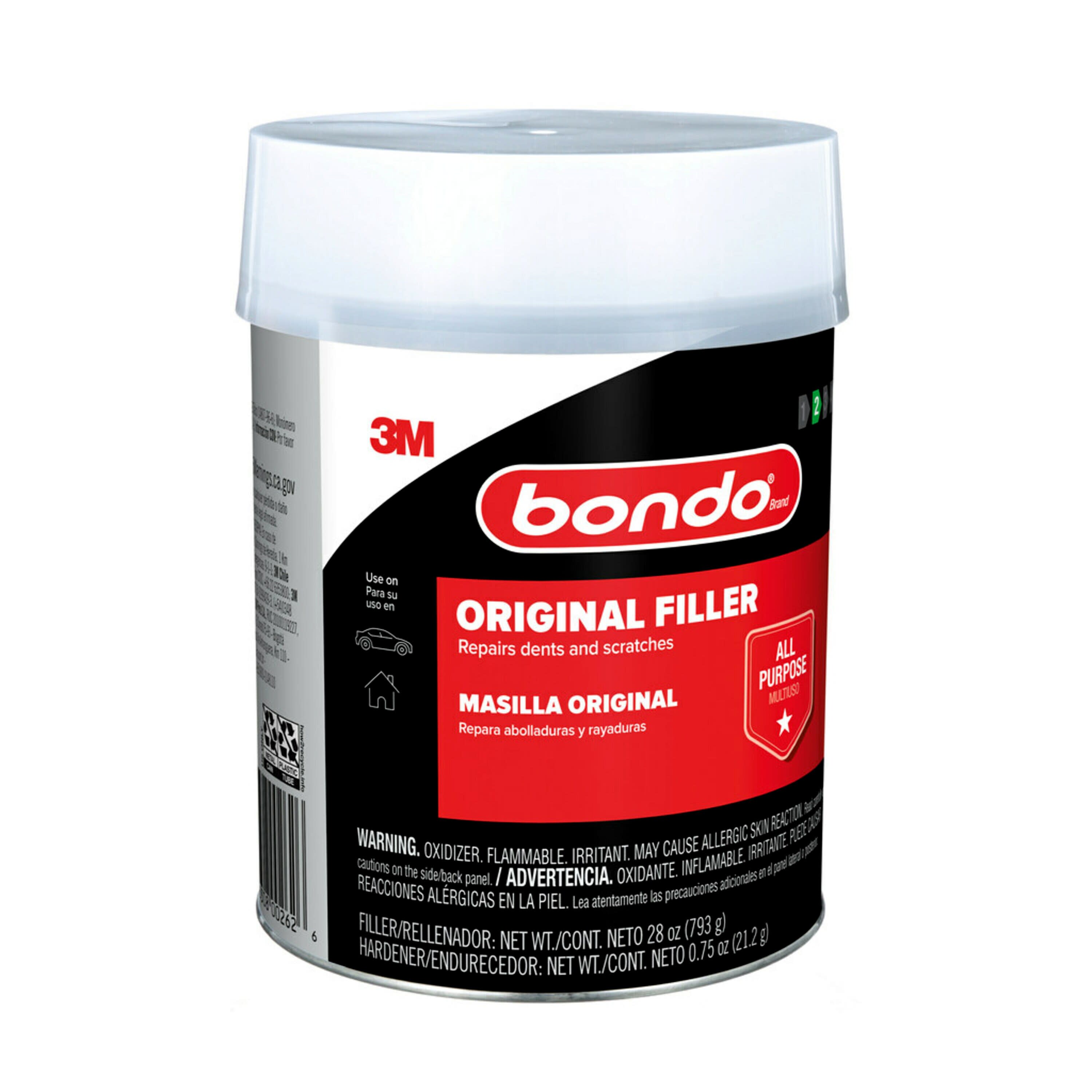 Bondo Lightweight 28-oz Color-changing, Heavy Duty Interior/Exterior ...
