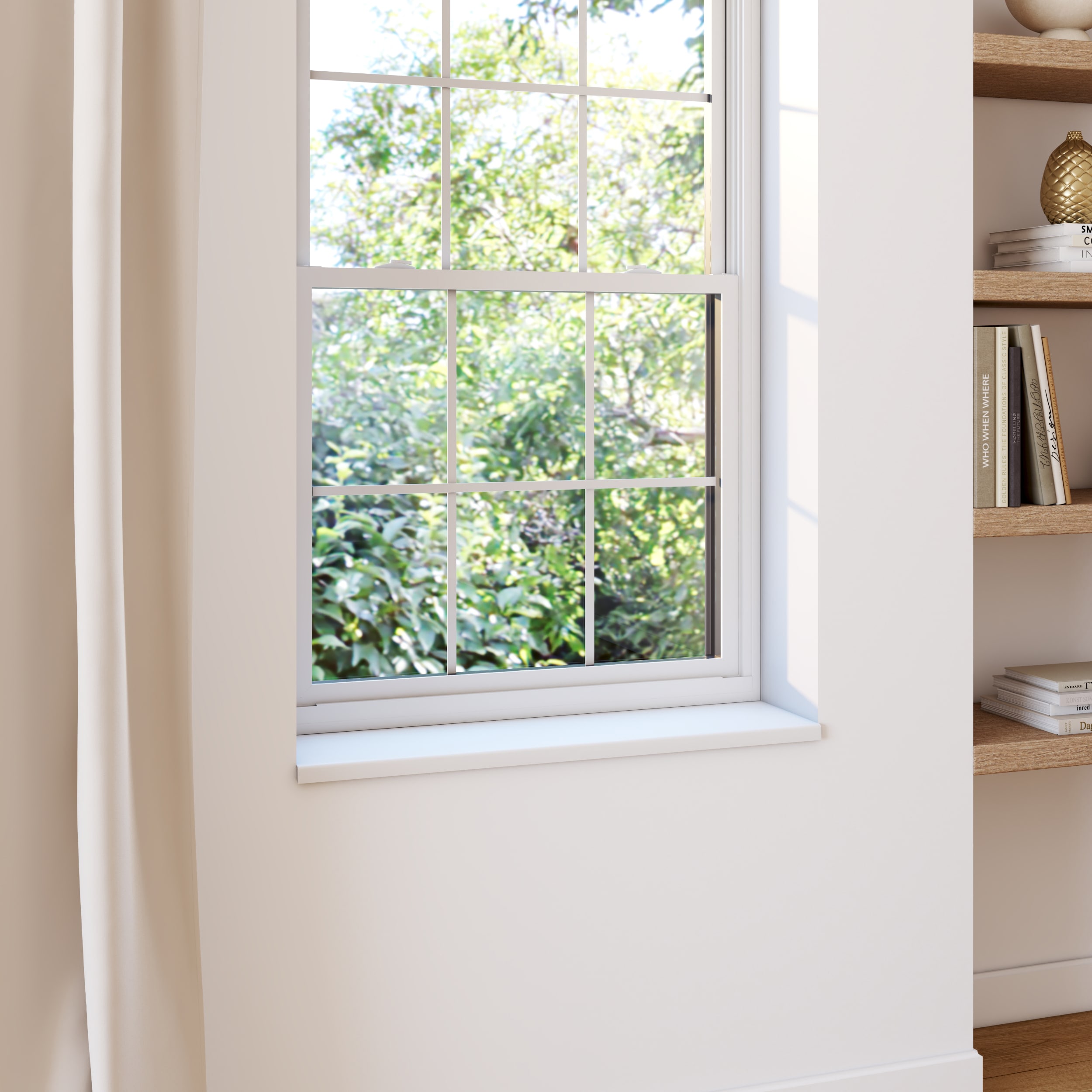 Duraflex 1-in x 8-1/2-in x 5-ft Finished PVC Sill in the Window & Door ...