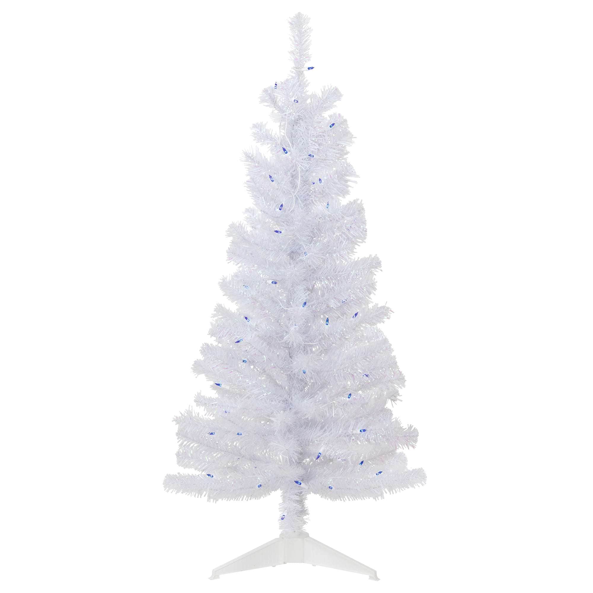 Northlight Pre-Lit Medium Rockport White Pine Artificial Christmas Tree ...