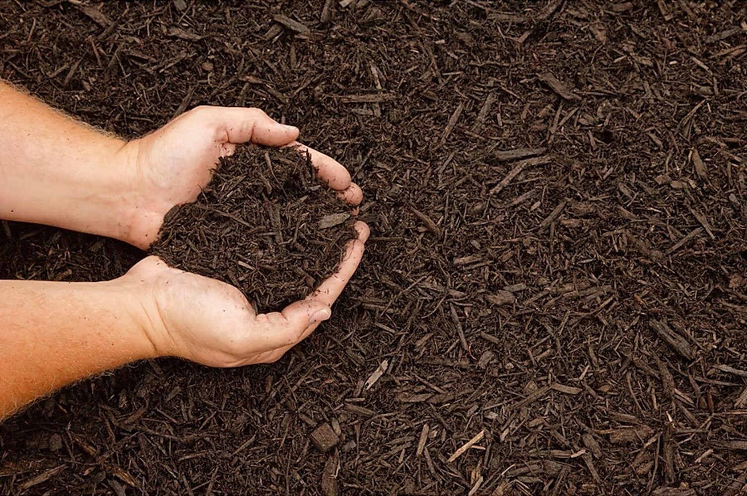 HICKORY GROVE GARDEN PRODUCTS 10.0-Cu. yd Cubic yards Brown / Shredded ...