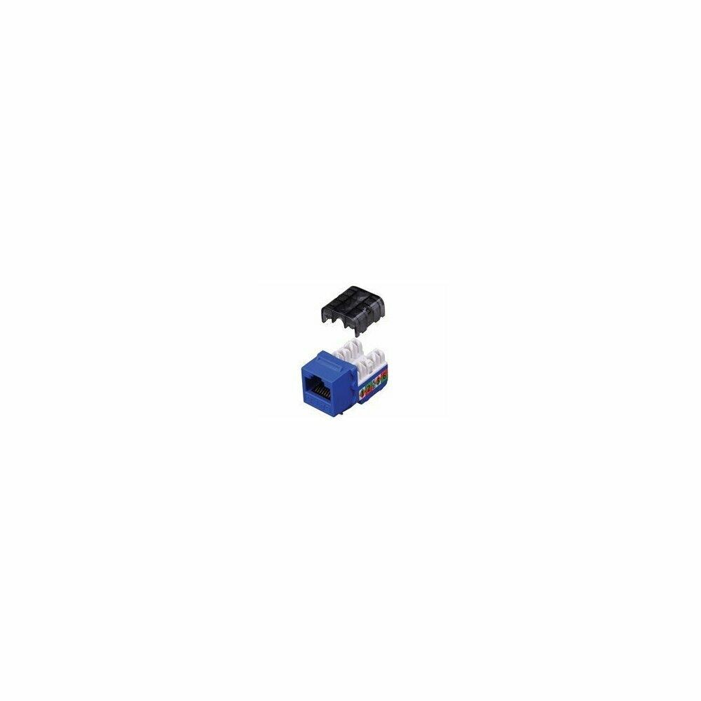 CAT6 90 Degree Keystone Insert- Black at Lowes.com