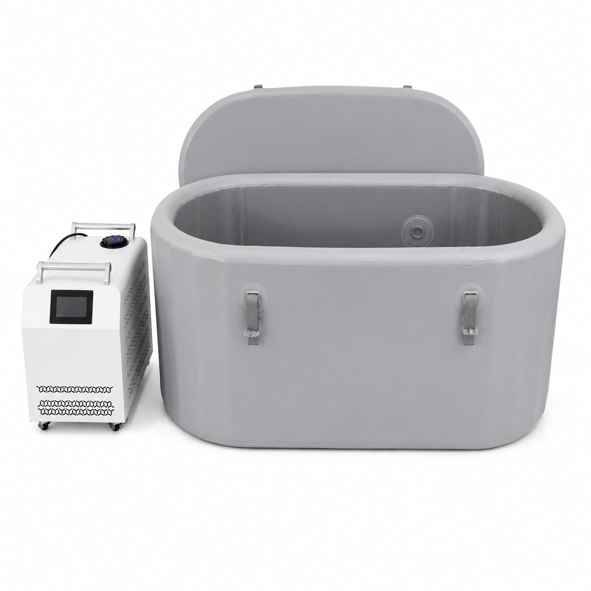 Loheer 90 Gallon Ice Bath Tub Portable Cold Water Therapy PVC in the ...