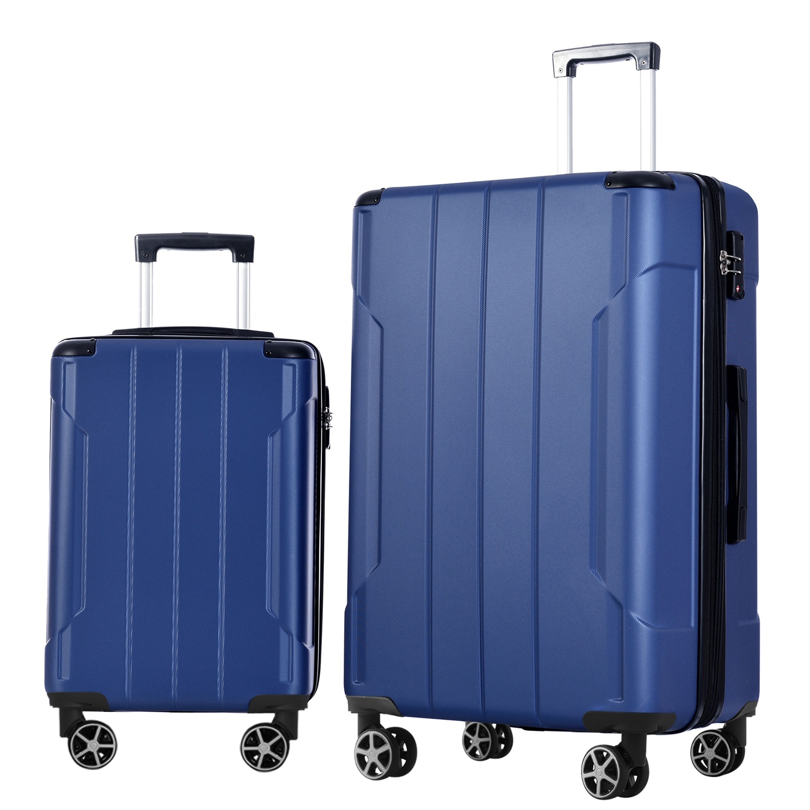 TATAHANCE 2 -Bag Hardshell 29.9 x 18.3 x 12 Plastic Blue Spinner ...