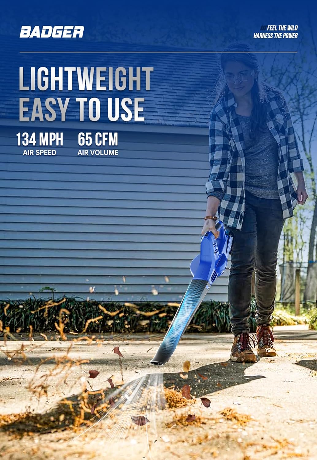 Wild Badger Power 20 Volt 20-volt Cordless Battery String Trimmer and ...